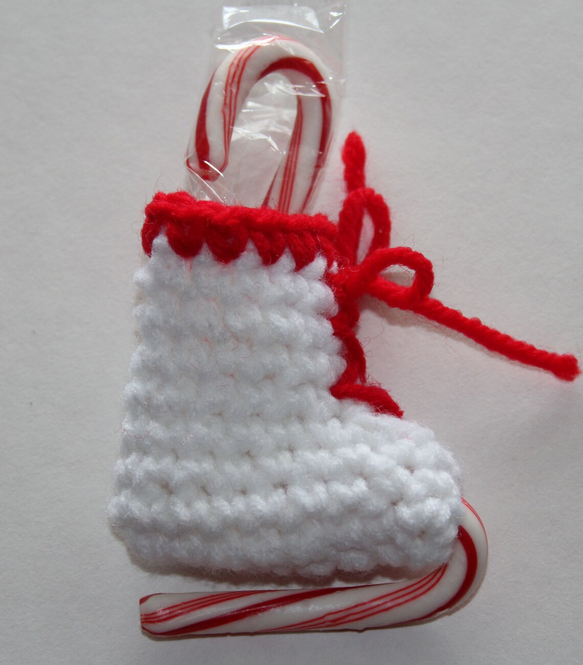 Mini Candy Cane Holder Christmas Ornaments Crochet Pattern - Etsy