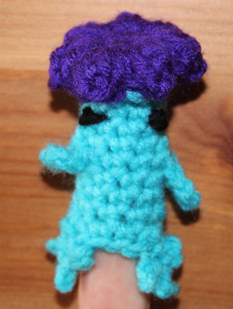 Monster Finger Puppets Crochet Pattern - Etsy