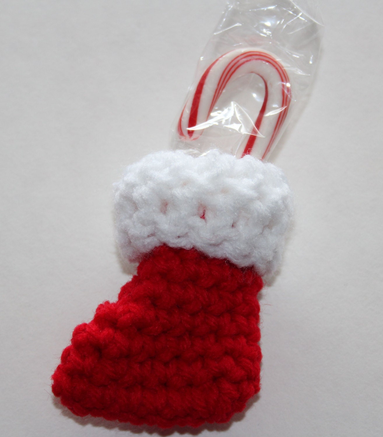 Mini Candy Cane Holder Christmas Ornaments Crochet Pattern - Etsy