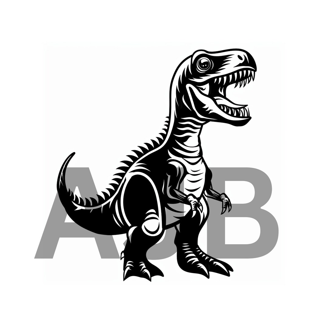 Dinosaur Svg File, Dinosaur Png File, Dinosaur Dxf File, Dinosaur Laser ...