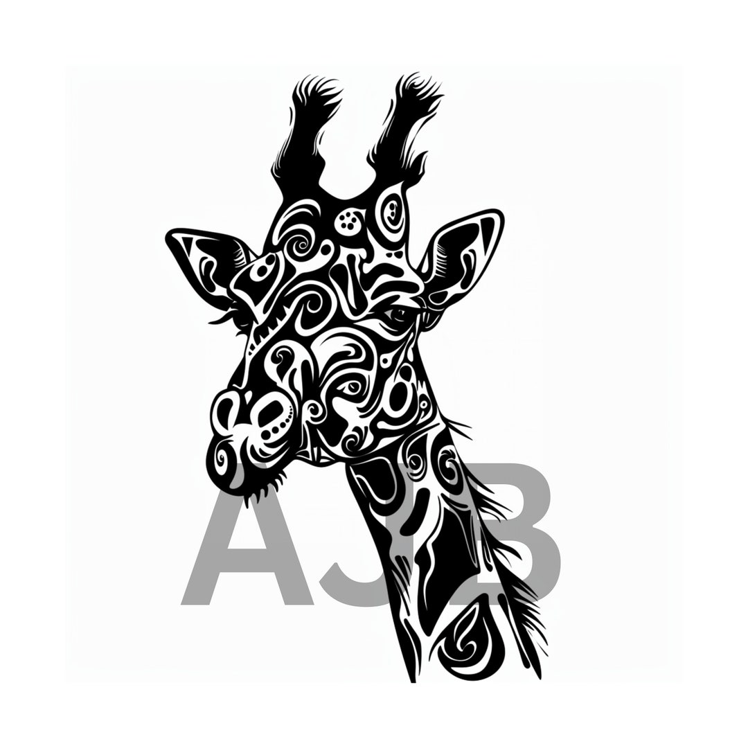 Giraffe Svg, Giraffe Png, Giraffe Dxf, Giraffe Cricut File, Giraffe T ...