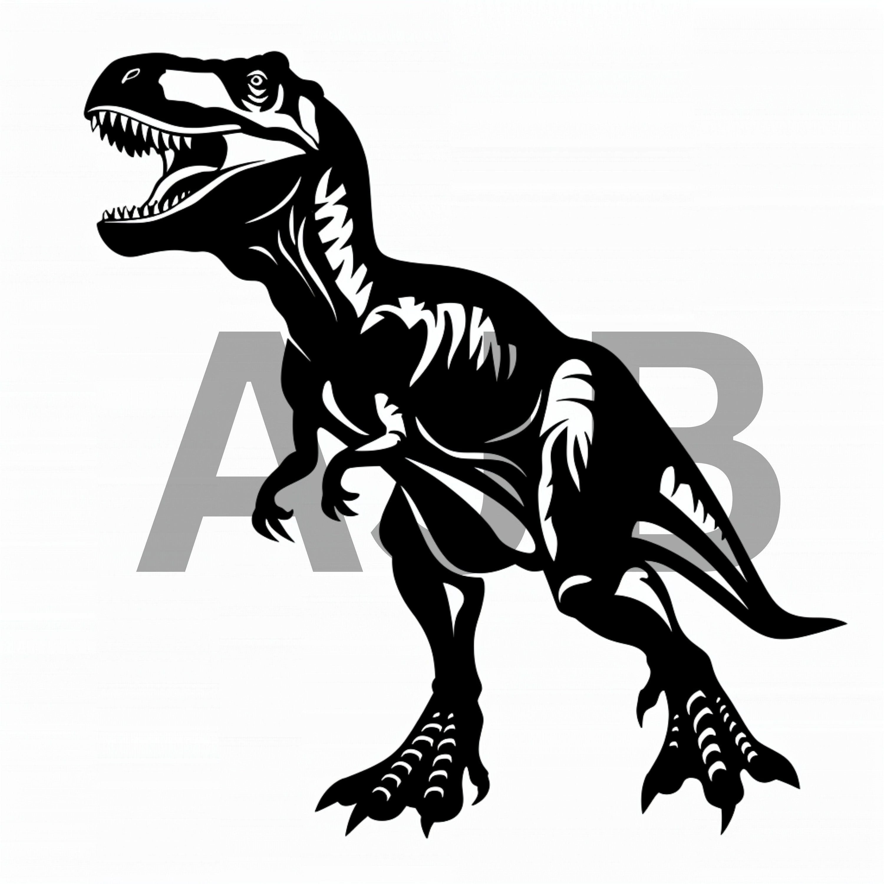 Dinosaur Svg File, Dinosaur Png File, Dinosaur Dxf File, Dinosaur Laser ...