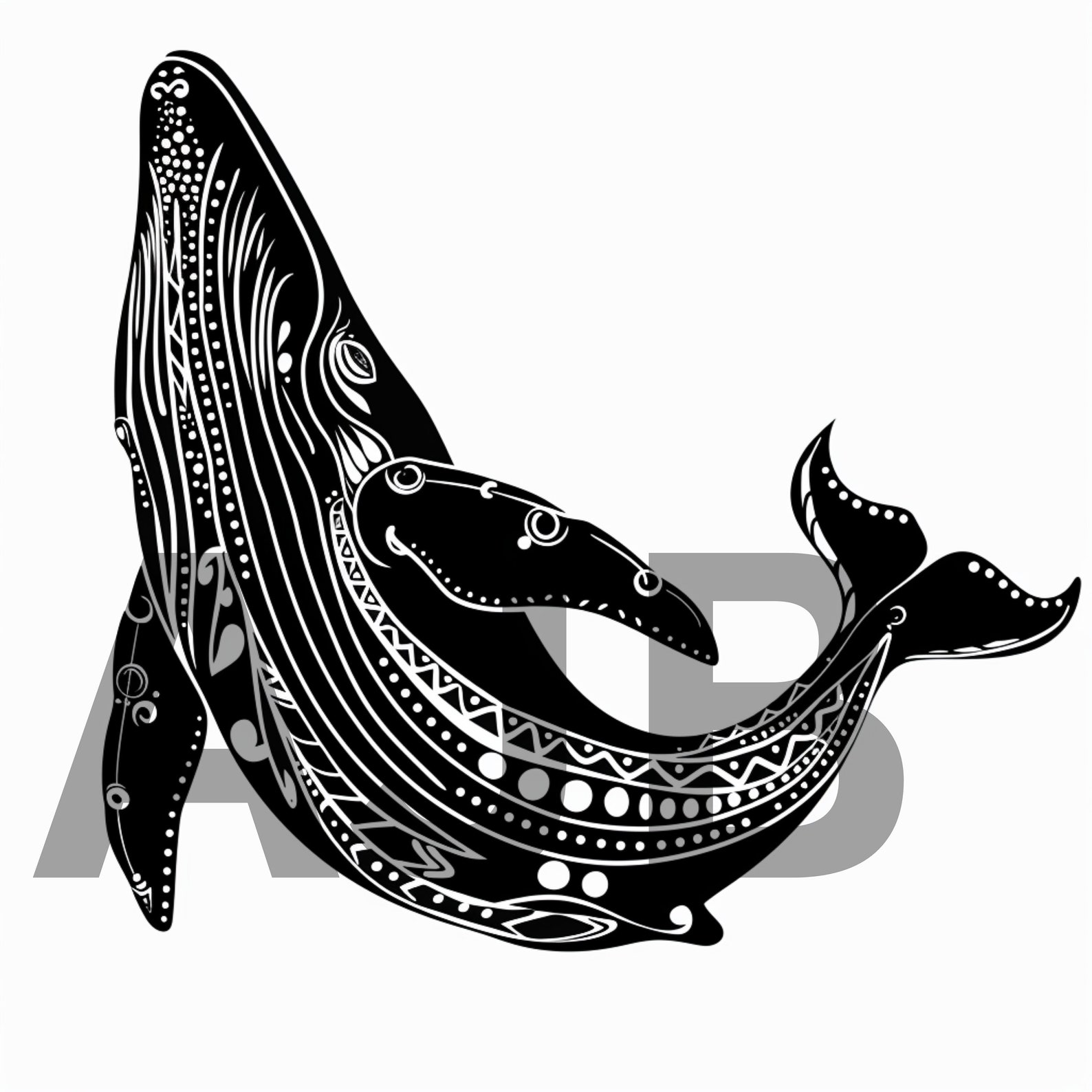 Whale Svg File, Whale Png, Whale Dxf, Whale T-shirt Design, Whale ...