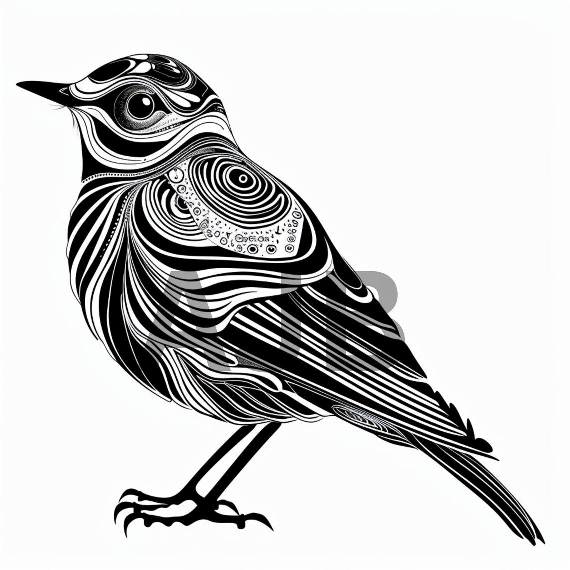 Bird Svg File, Bird Png File, Bird Dxf File, Bird Laser Engraving File ...