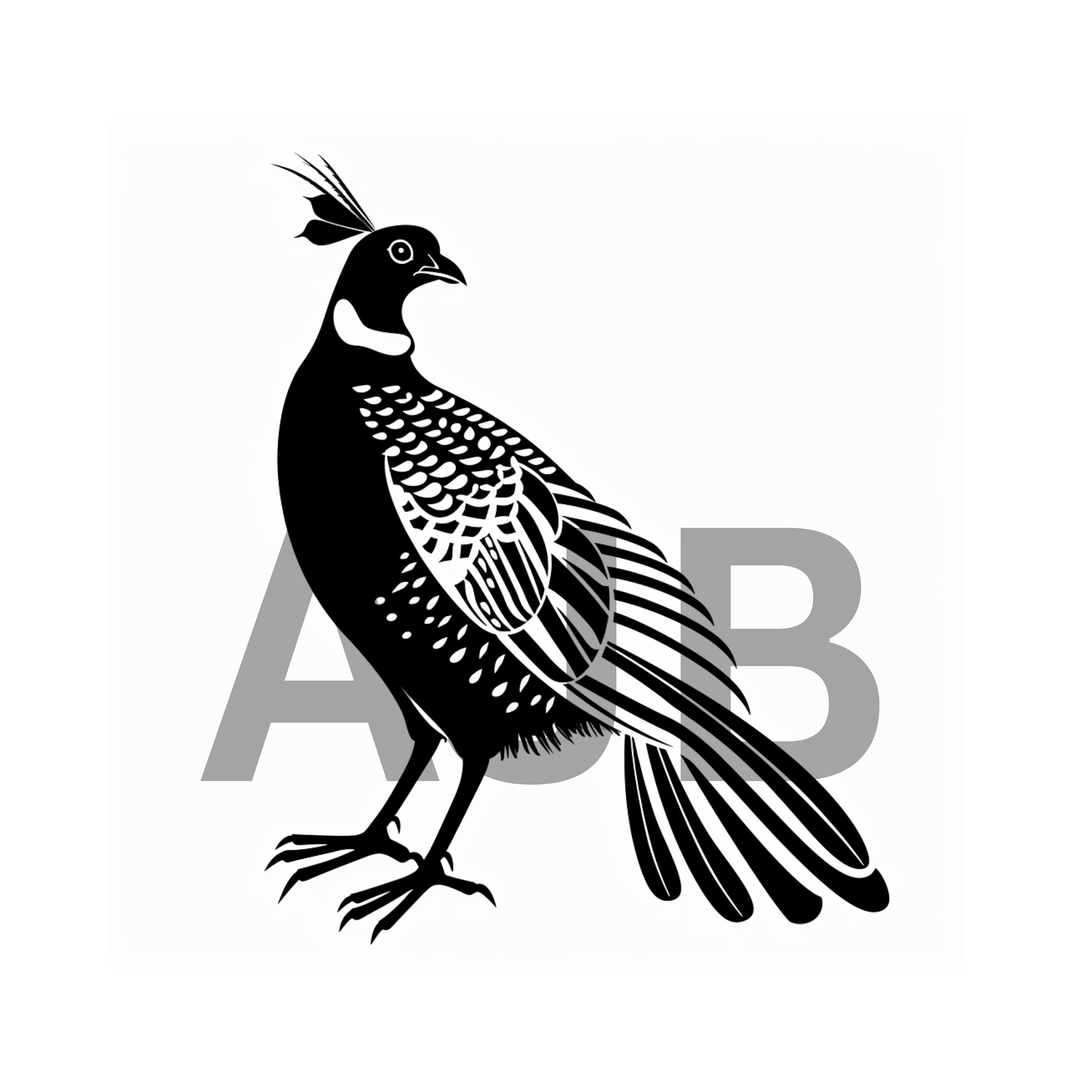 Pheasant Svg File, Pheasant Png File, Pheasant Dxf File, Pheasant Laser ...