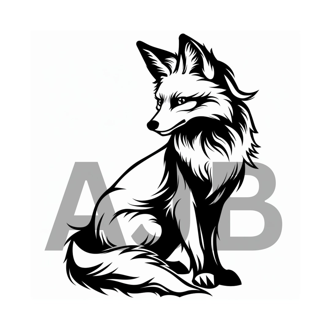 Fox Svg, Fox Png, Fox Dxf, Fox Cricut File, Fox T-shirt Design, Fox ...