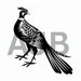 Pheasant Svg File, Pheasant Png File, Pheasant Dxf File, Pheasant Laser ...