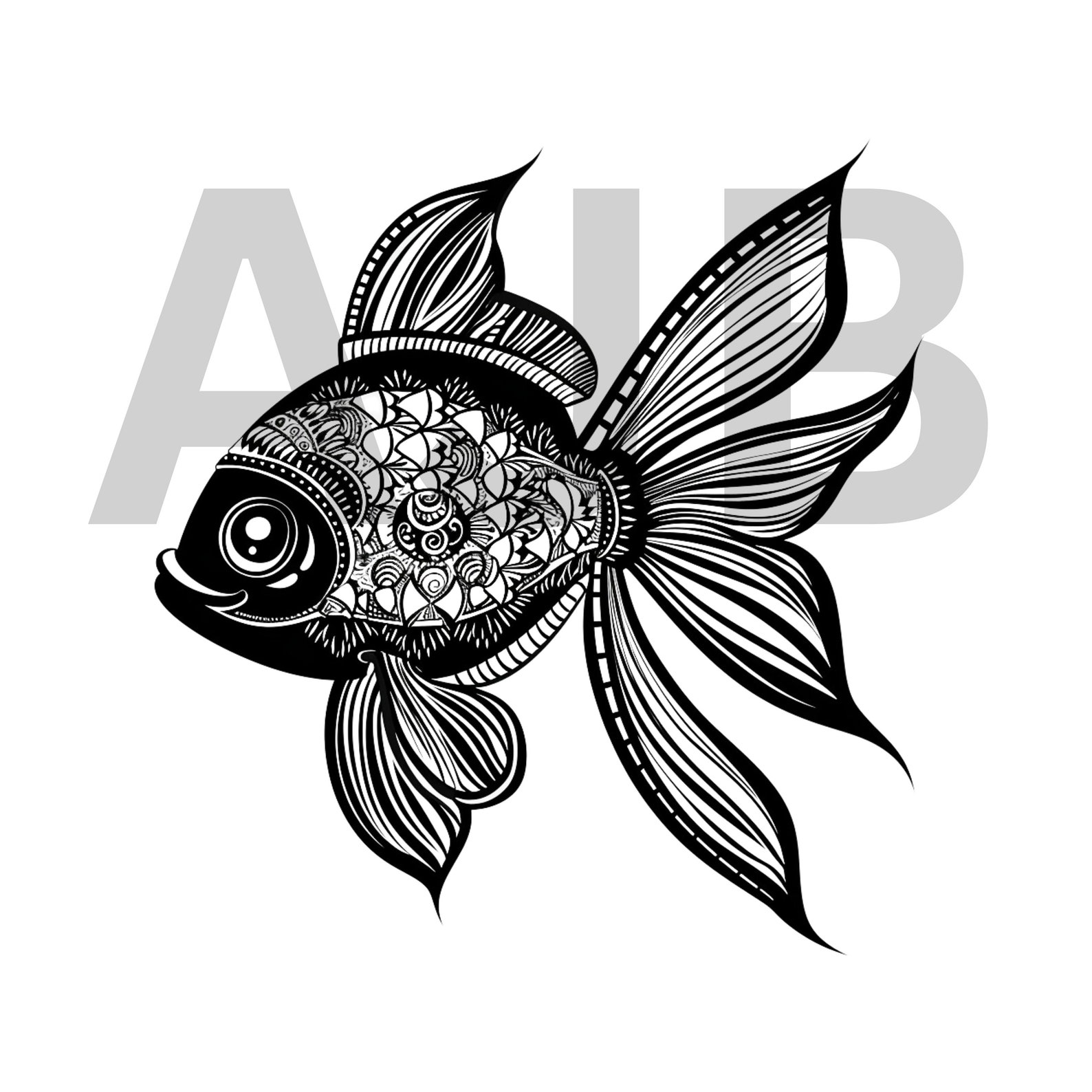 Fish Svg File, Fish Png, Fish Dxf, Fish Cricut File, Fish T-shirt ...