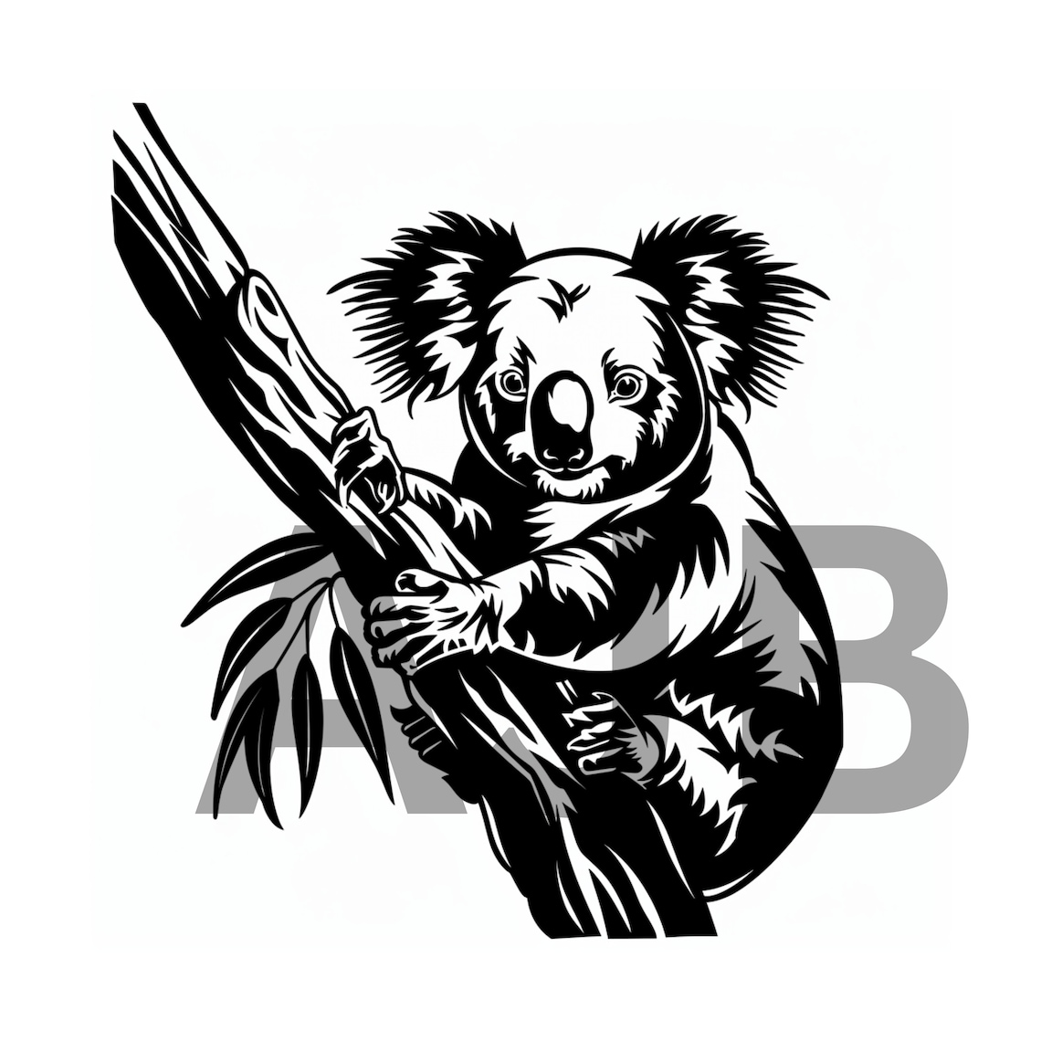 Koala Svg, Koala Png, Koala Dxf, Koala Cricut File, Koala T-shirt ...
