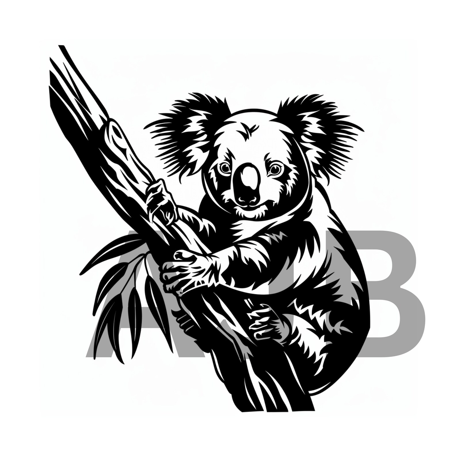 Koala Svg, Koala Png, Koala Dxf, Koala Cricut File, Koala T-shirt ...