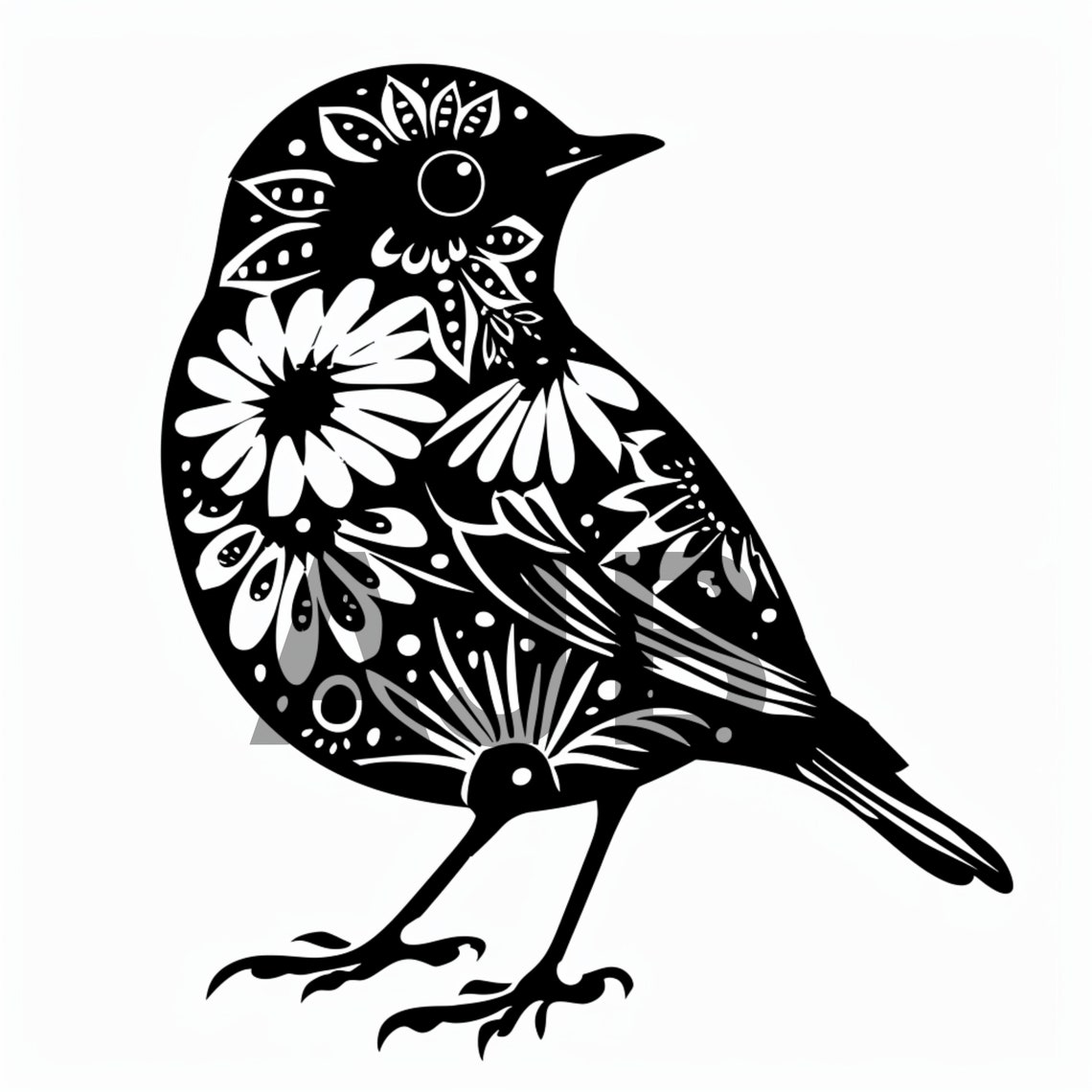 Bird Svg File, Bird Png File, Bird Dxf File, Bird Laser Engraving File ...