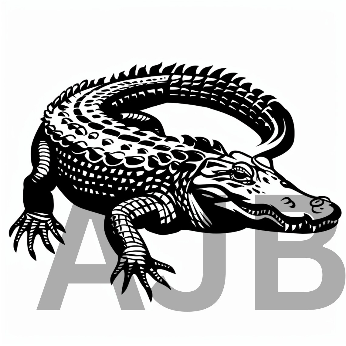 Alligators Svg File, Alligators Png File, Alligators Dxf File ...