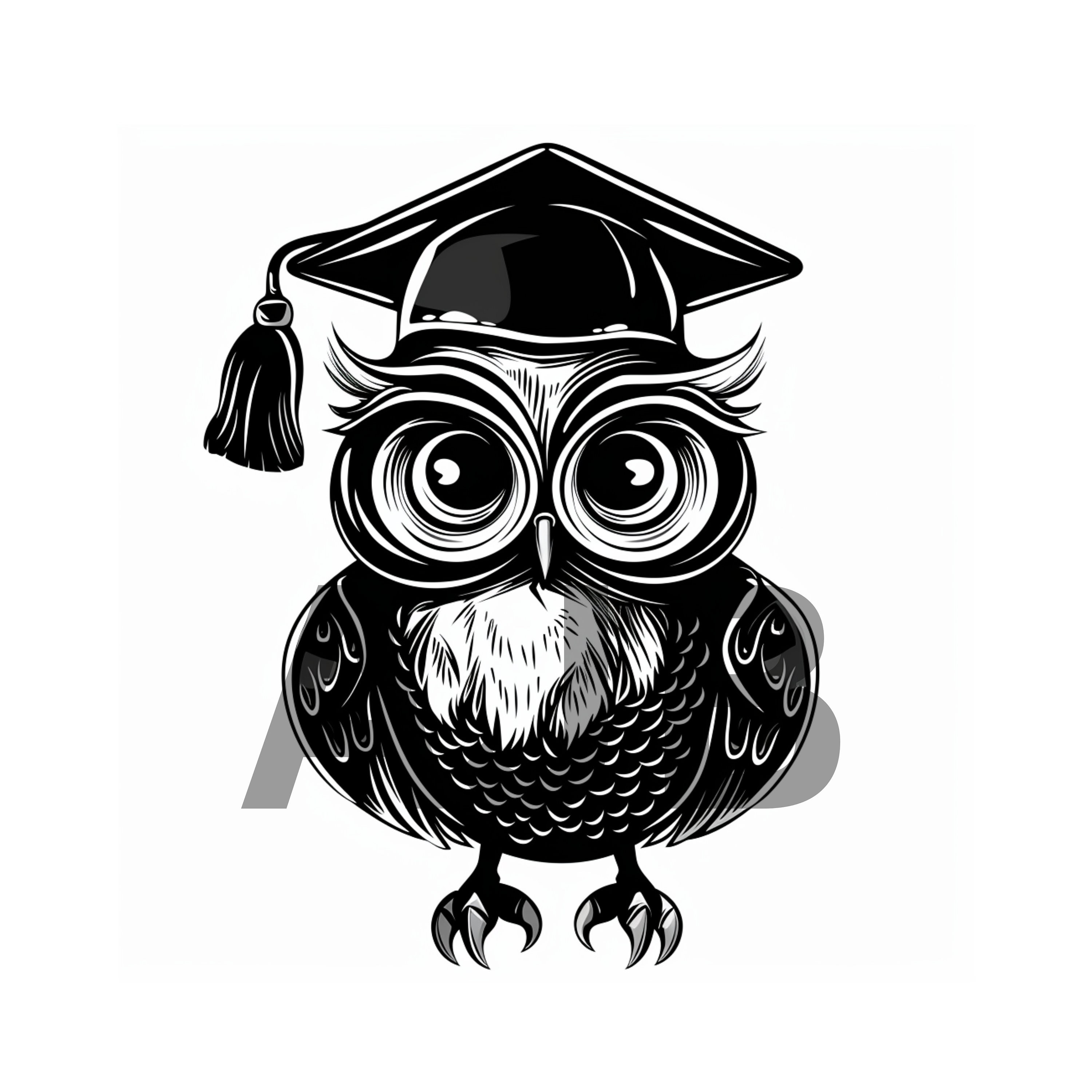 Graduación de búho svg, Graduación png, Graduación dxf, Archivo Cricut ...