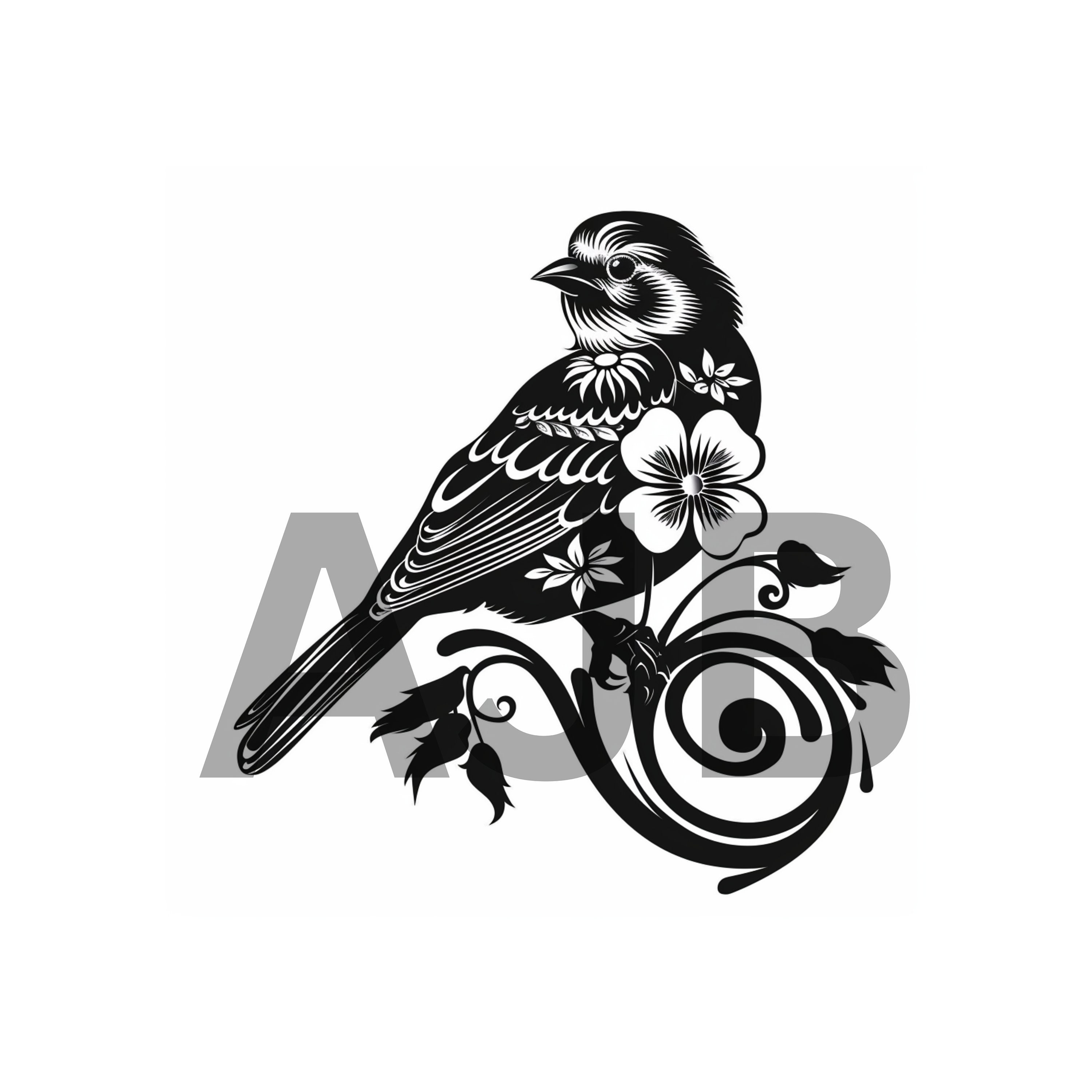 Bird Svg File, Bird Png File, Bird Dxf File, Bird Laser Engraving File ...