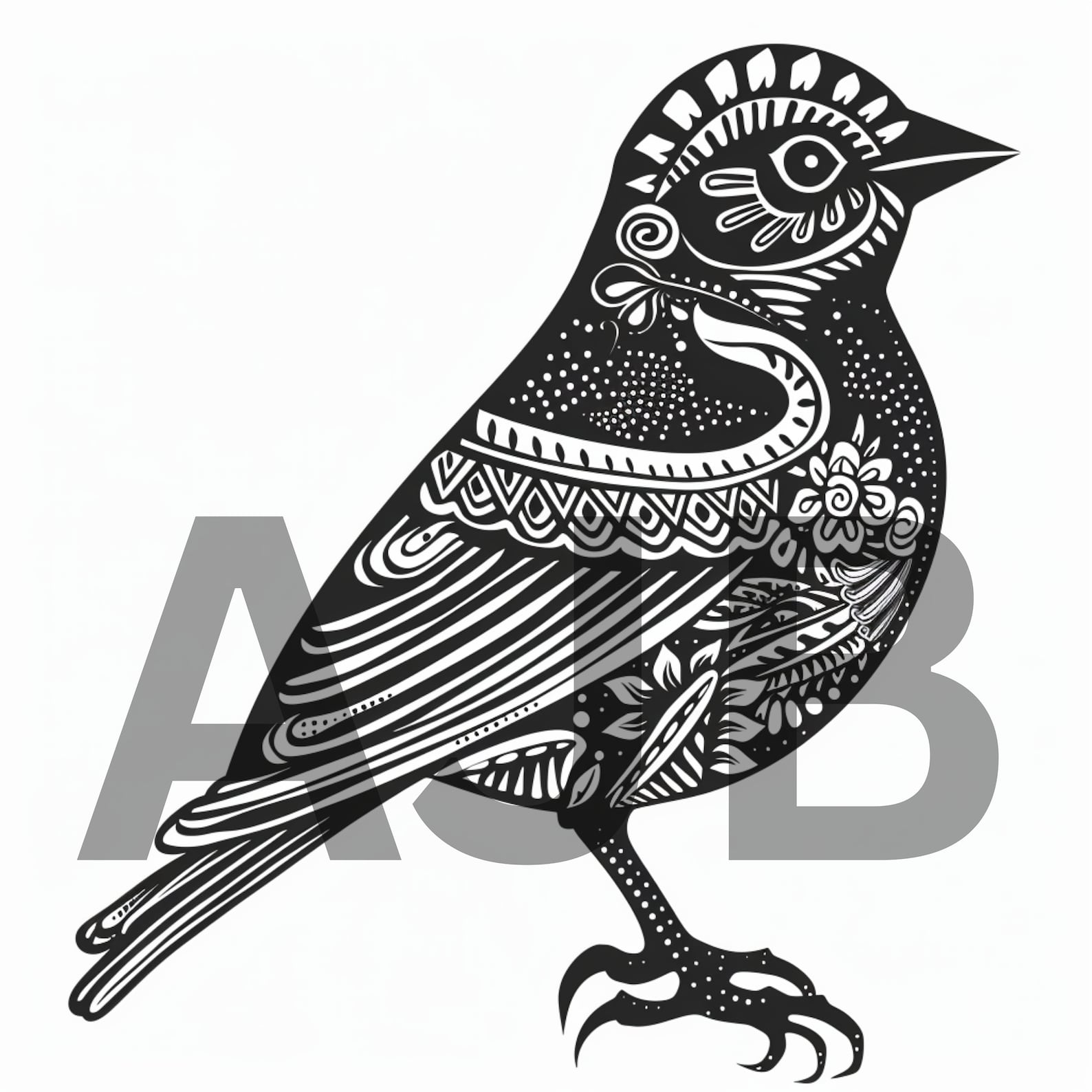 Bird Svg File, Bird Png File, Bird Dxf File, Bird Laser Engraving File ...