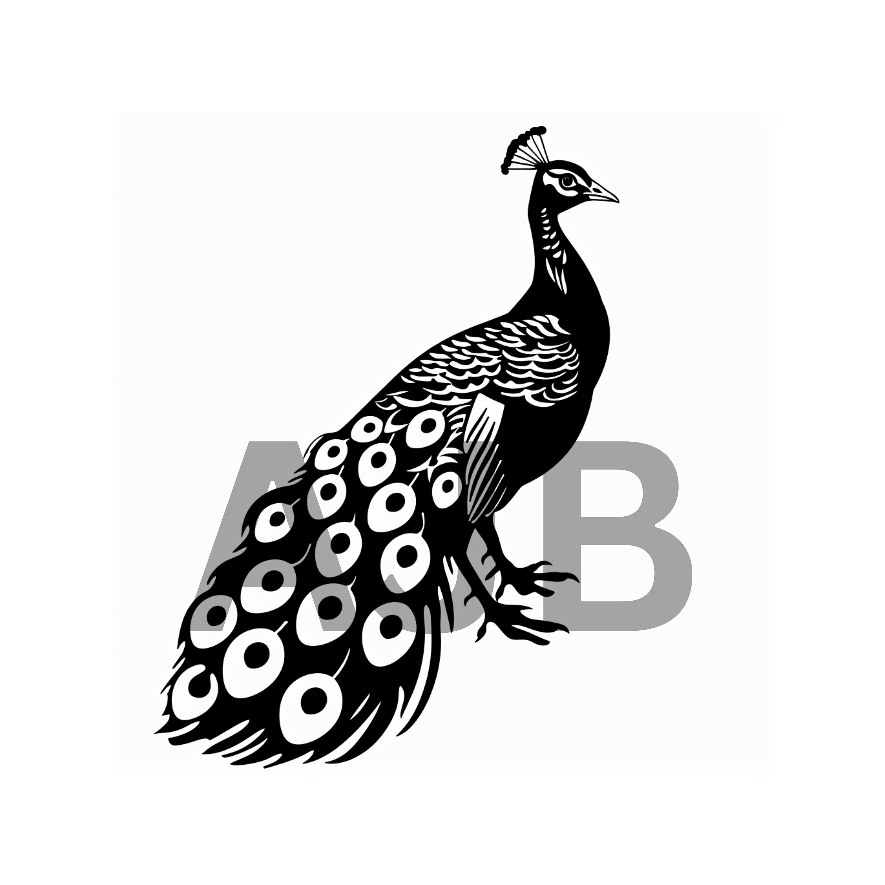 Peacock Svg File, Peacock Png, Peacock Dxf, Peacock Cricut File, Peacock T-shirt Design, Peacock ...