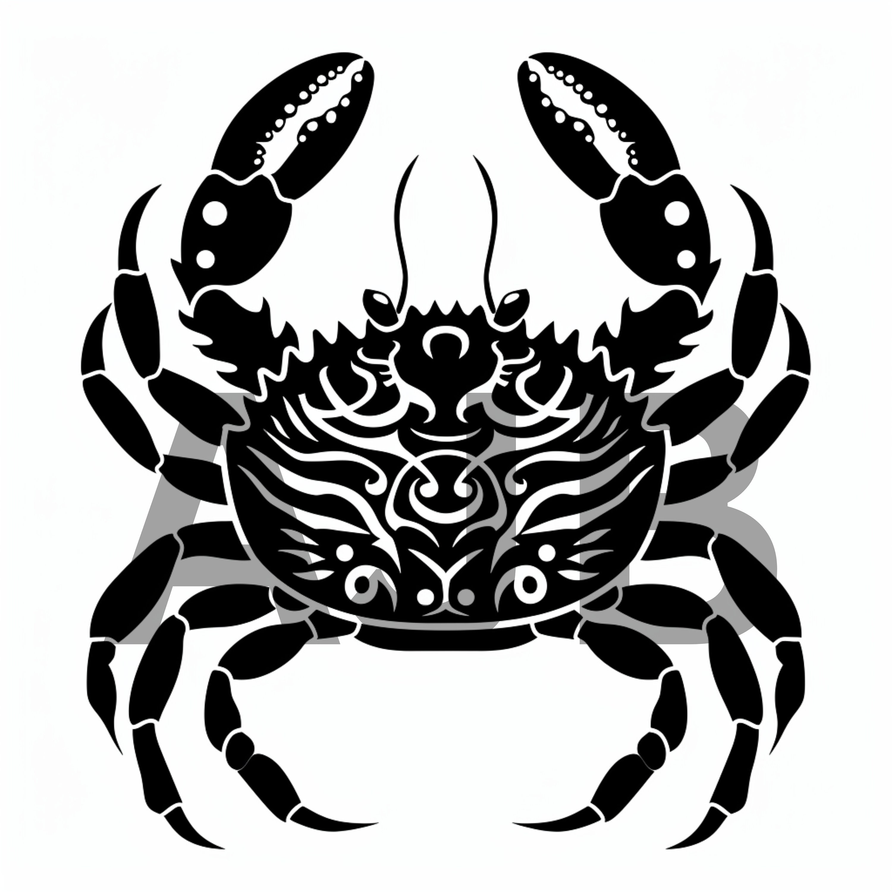 Crab Svg File, Crab Png File, Crab Dxf File, Crab Cricut Design, Crab T ...