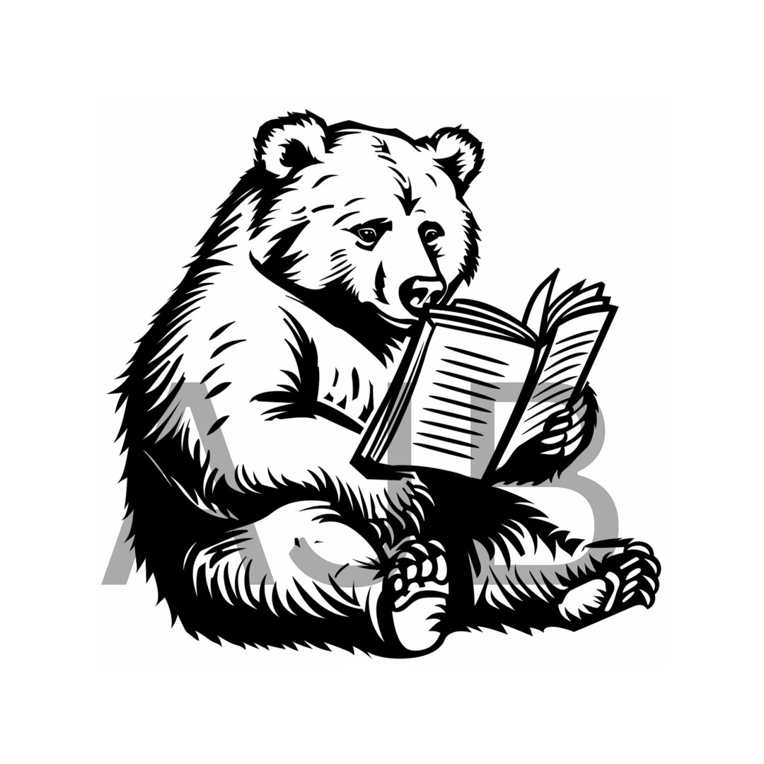 Bear Svg File, Bear Png, Bear Dxf, Bear Cricut File, Bear T-shirt ...