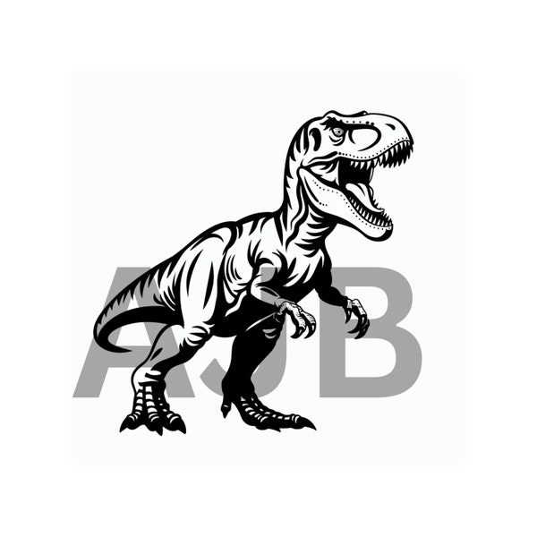 Dinosaur Dxf - Etsy