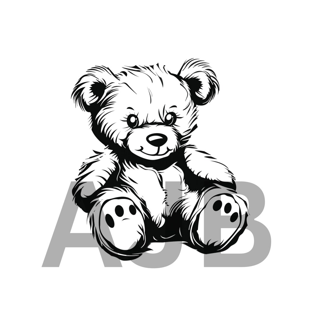 Bear Svg File, Bear Png, Bear Dxf, Bear Cricut File, Bear T-shirt ...
