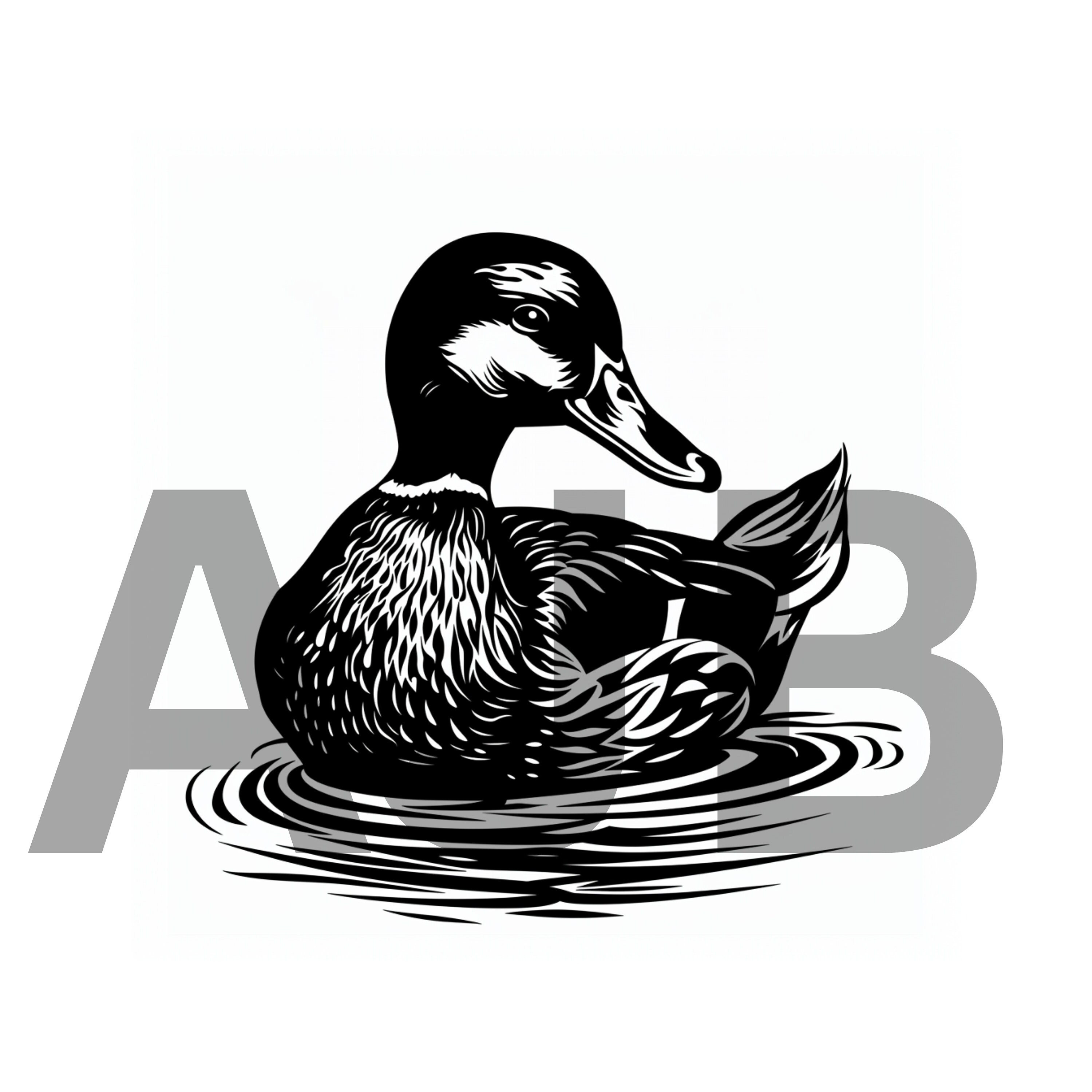 Duck Svg File, Duck Png File, Duck Dxf File, Duck Cricut Design, Duck T ...