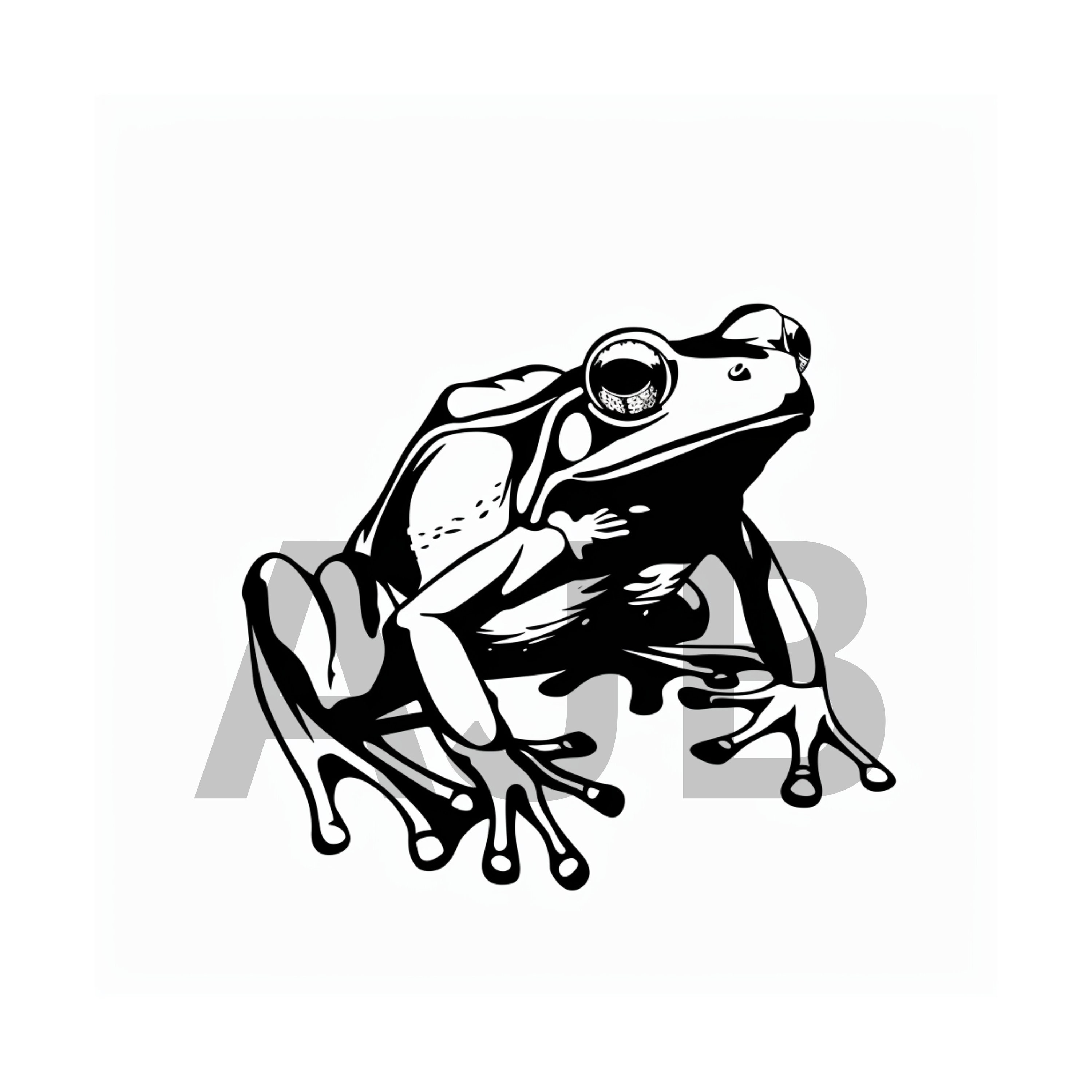 Frog Svg File, Frog Png, Frog Dxf, Frog Cricut File, Frog Laser ...