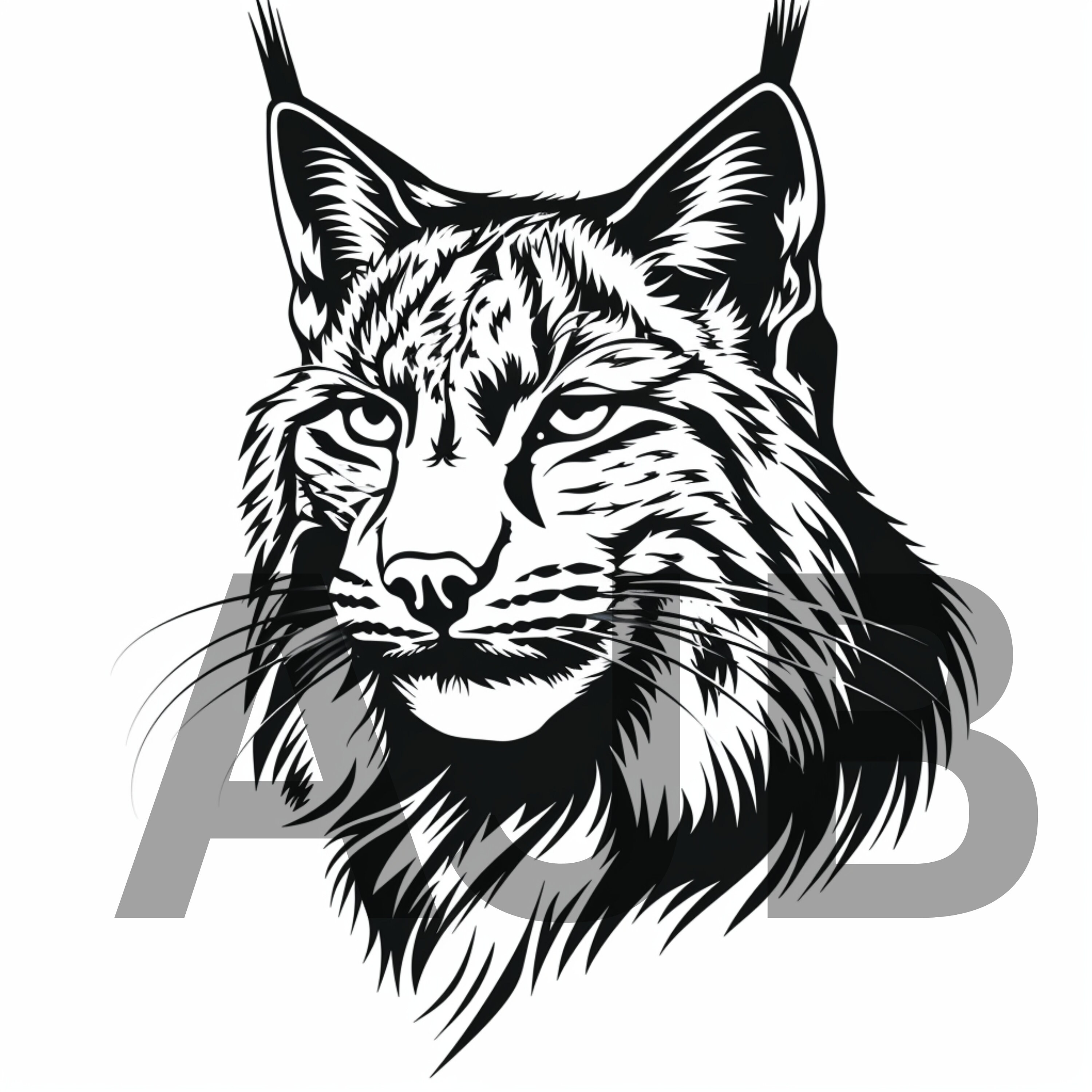 Lynx Svg File, Lynx Png File, Lynx Dxf File, Lynx Cricut Design, Lynx T ...