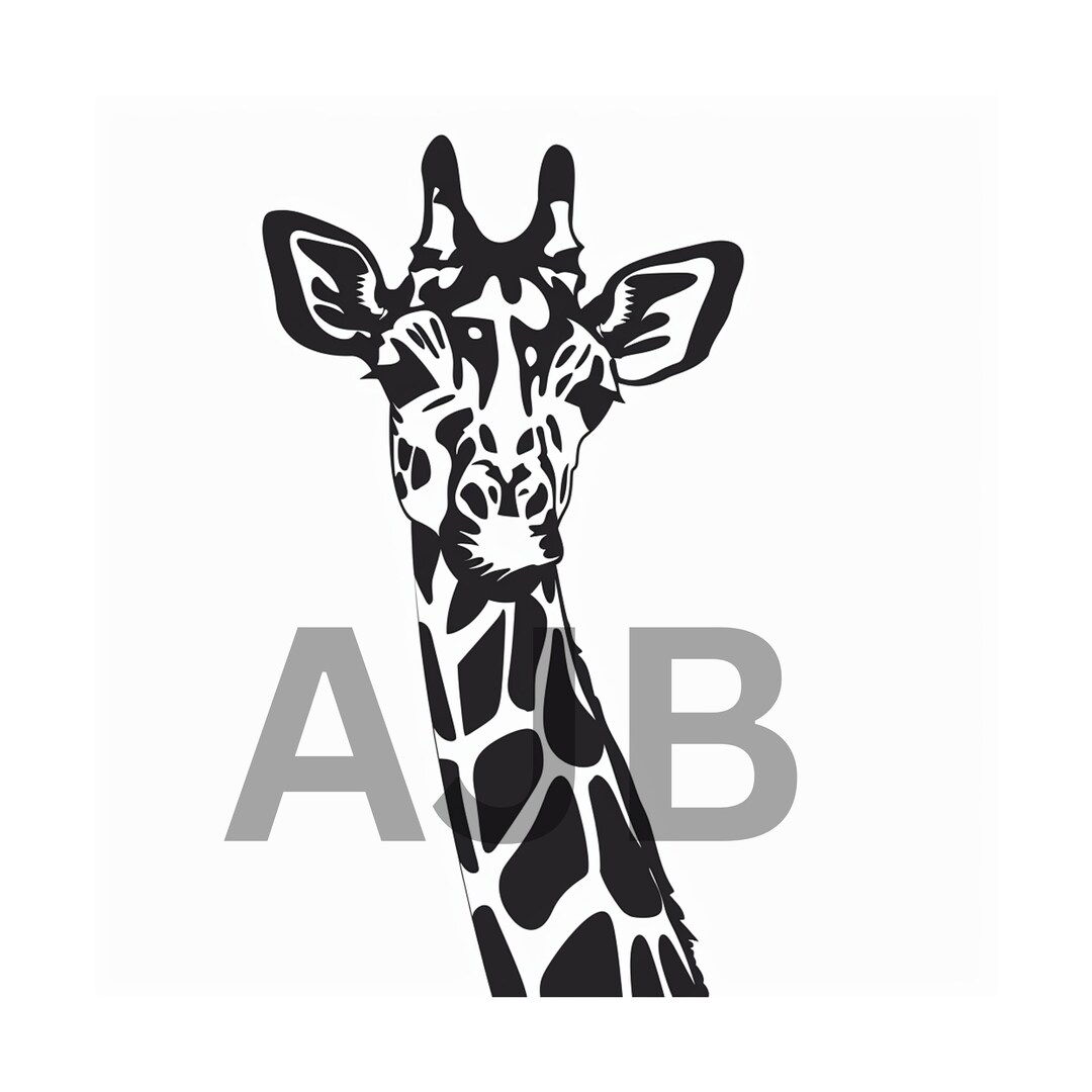 Giraffe Svg, Giraffe Png, Giraffe Dxf, Giraffe Cricut File, Giraffe T ...