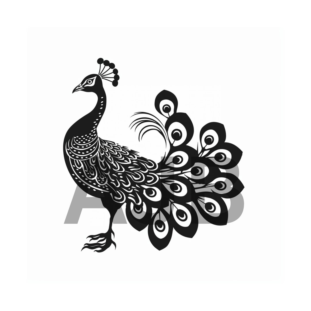 Peacock Svg File, Peacock Png, Peacock Dxf, Peacock Cricut File ...