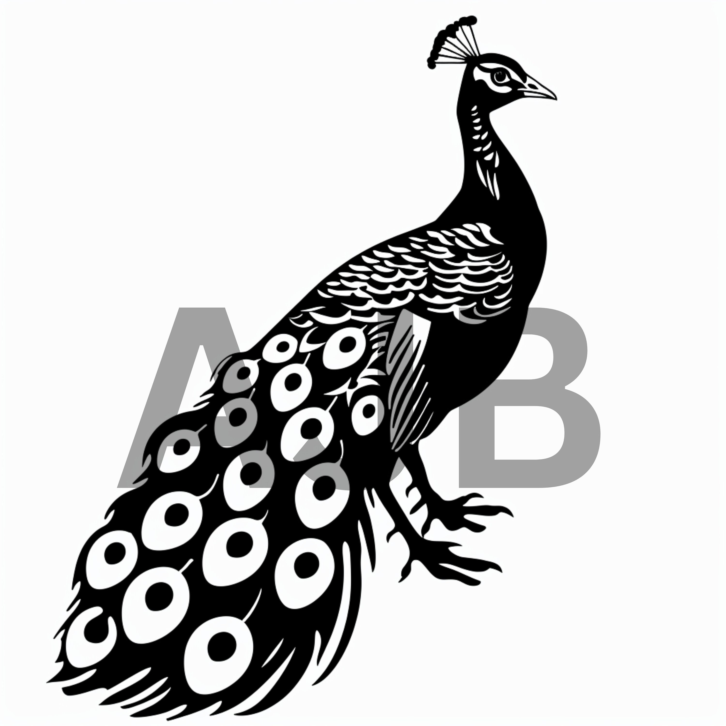 Peacock Svg File, Peacock Png, Peacock Dxf, Peacock Cricut File ...