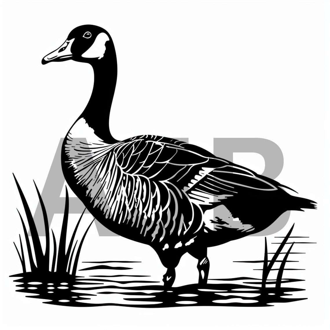Goose Svg, Goose Png, Goose Dxf, Goose Cricut File, Goose T-shirt ...
