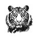 Tiger Face SVG, PNG, DXF, Laser Cut File (digital Download) - Etsy