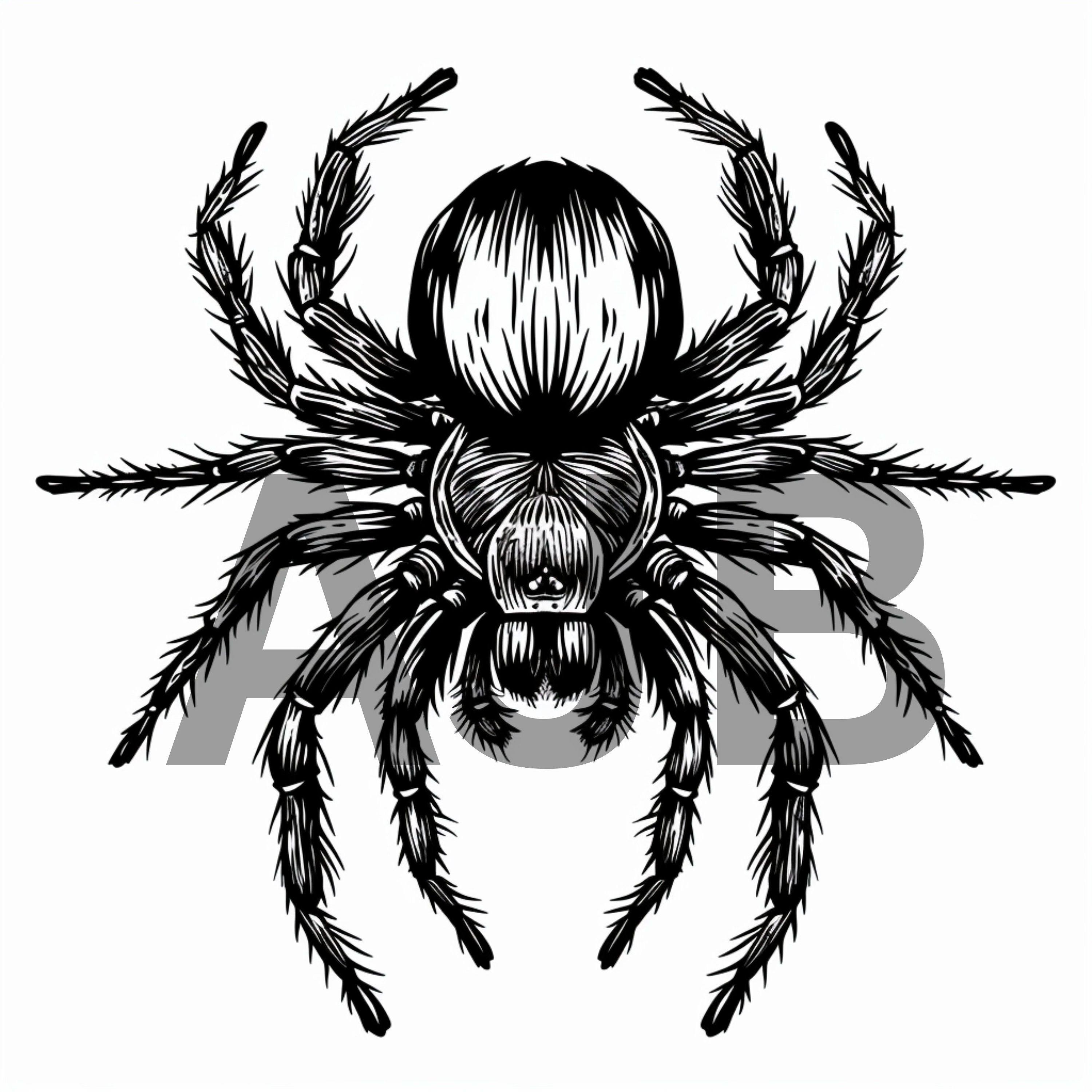 Spider Svg, Spider Png, Spider Dxf, Spider Cricut File, Spider T-shirt ...