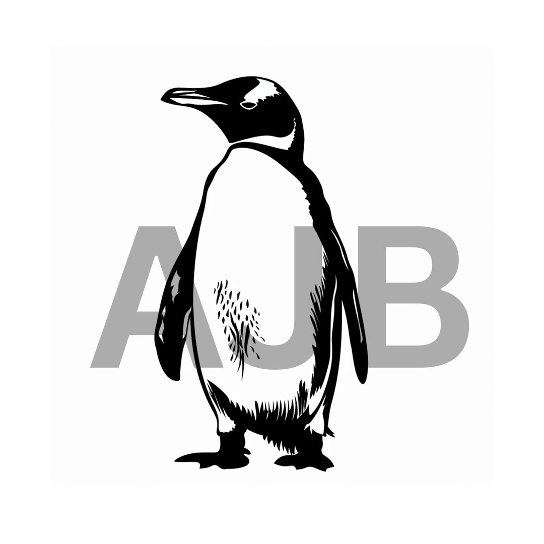 Penguin Svg File, Penguin Png File, Penguin Dxf File, Penguin Cricut ...