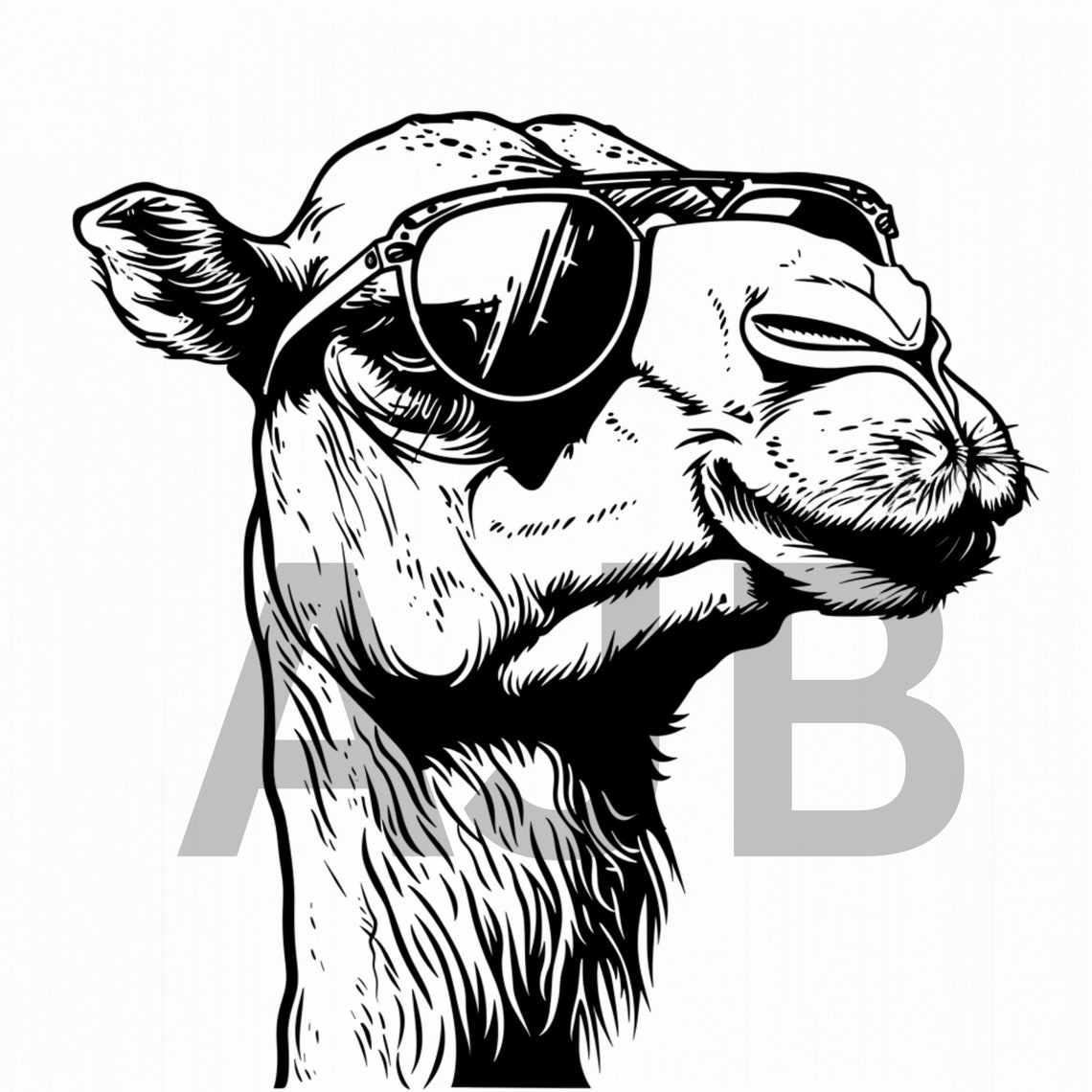 Camel Svg File, Camel Png, Camel Dxf, Camel Cricut File, Camel T-shirt ...