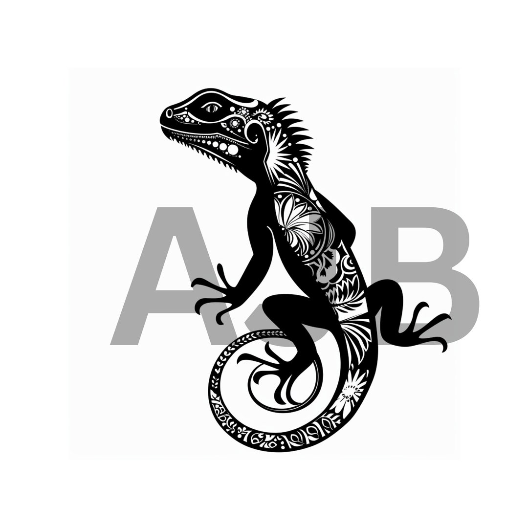 Lizard Svg, Lizard Png, Lizard Dxf, Lizard Cricut File, Lizard T-shirt ...
