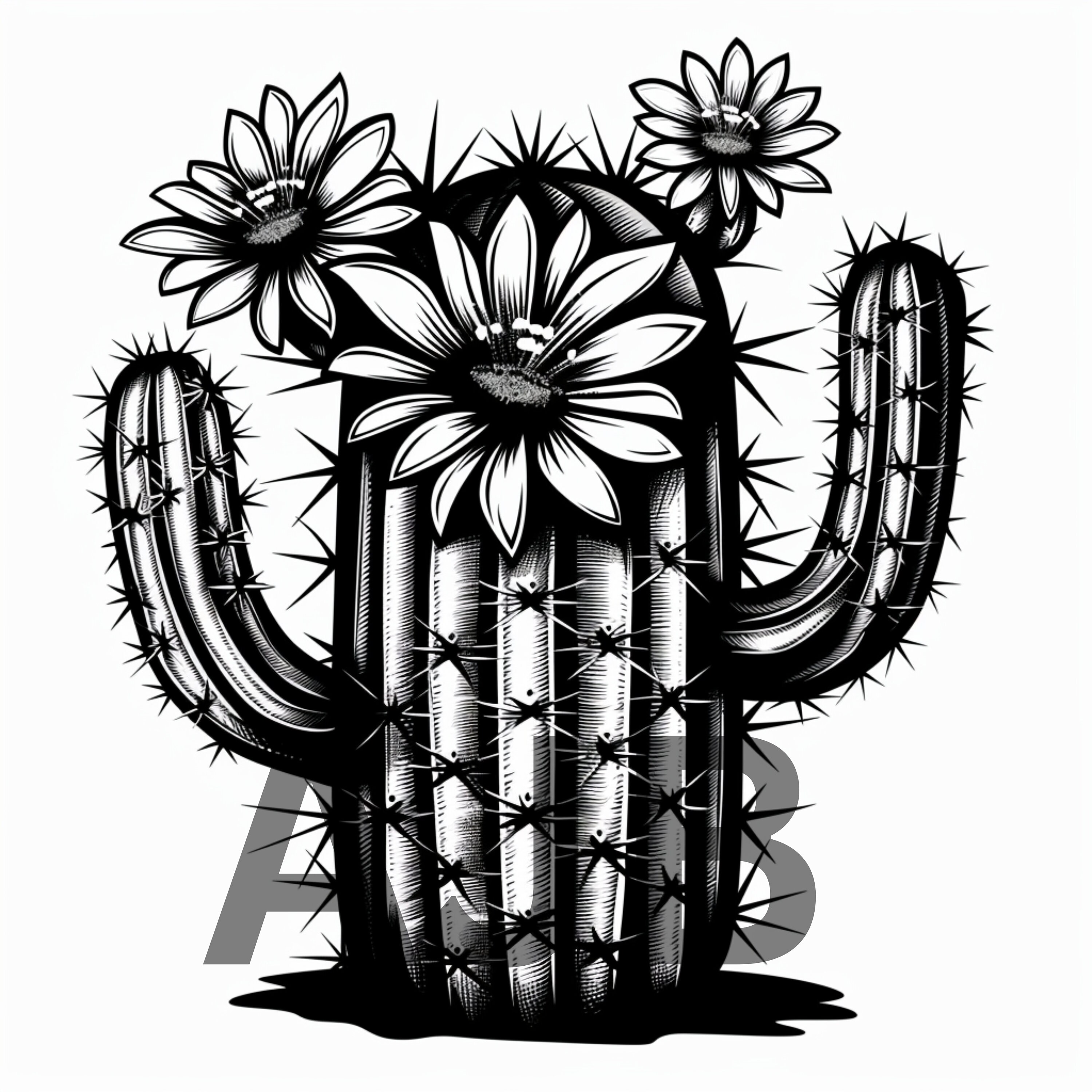Cactus Svg File, Cactus Png File, Cactus Dxf File, Cactus Cricut File ...