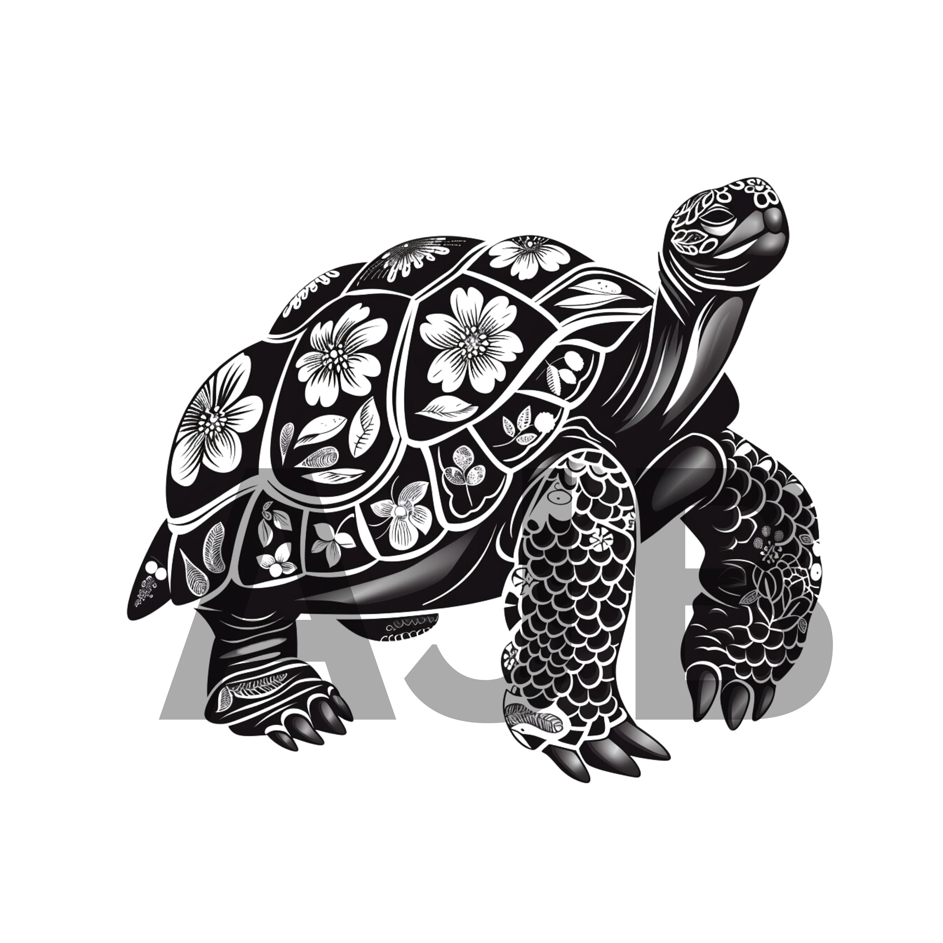 Tortoise Svg File, Tortoise Png File, Tortoise Dxf File, Tortoise Laser ...