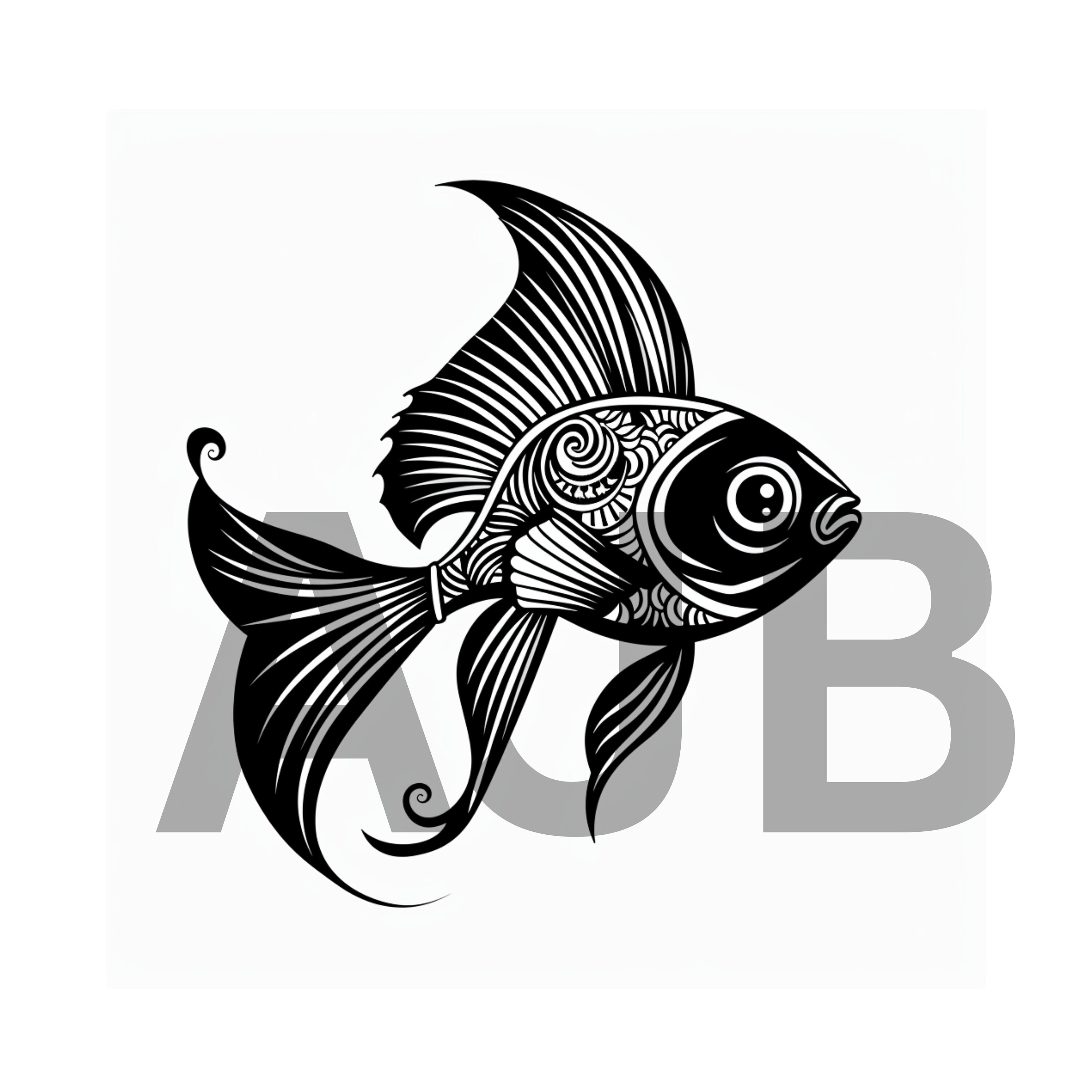 Fish Svg File, Fish Png, Fish Dxf, Fish Cricut File, Fish T-shirt ...