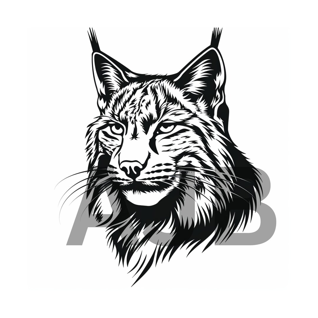 Lynx Vector File, Cricut & Laser Design (SVG, PNG, DXF) - Etsy