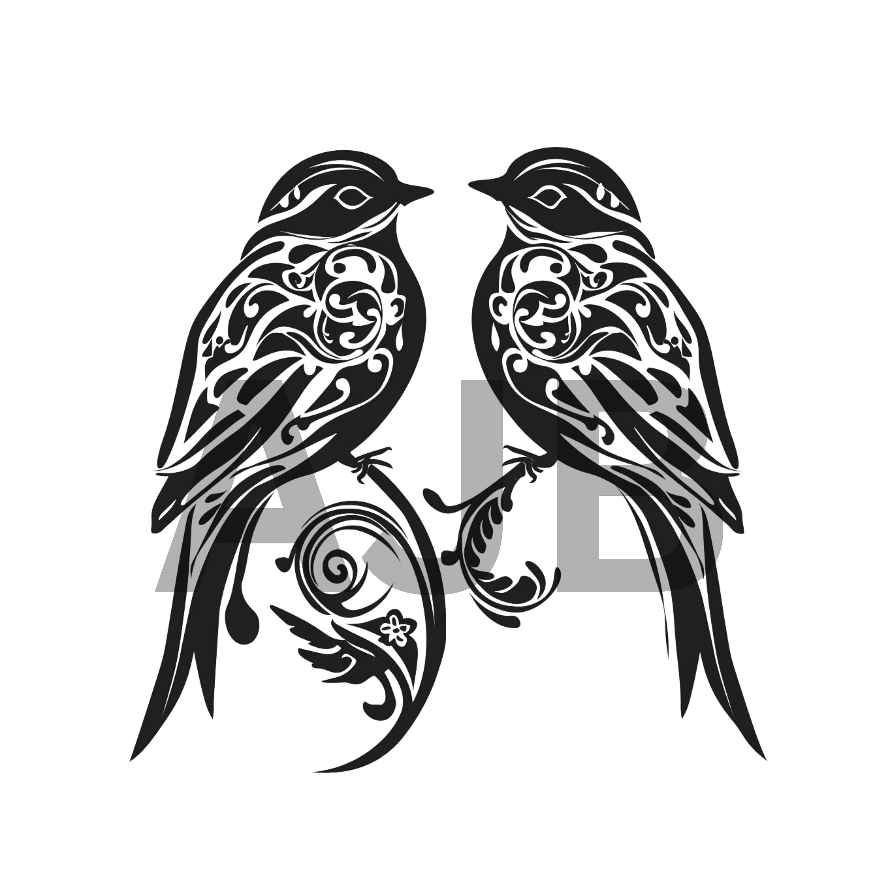 Bird Svg File, Bird Png File, Bird Dxf File, Bird Laser Engraving File ...