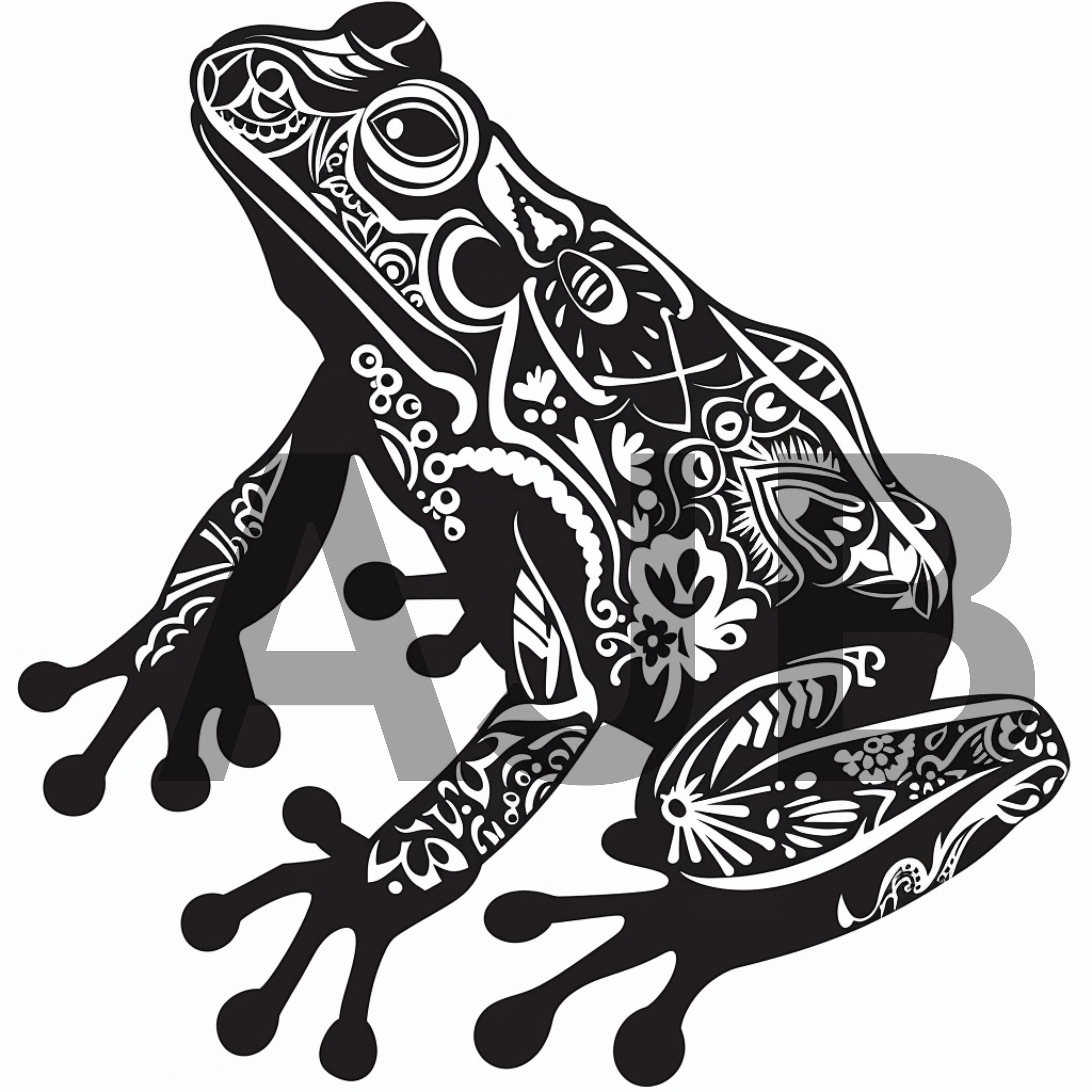 Frog Svg File, Frog Png, Frog Dxf, Frog Cricut File, Frog Laser ...