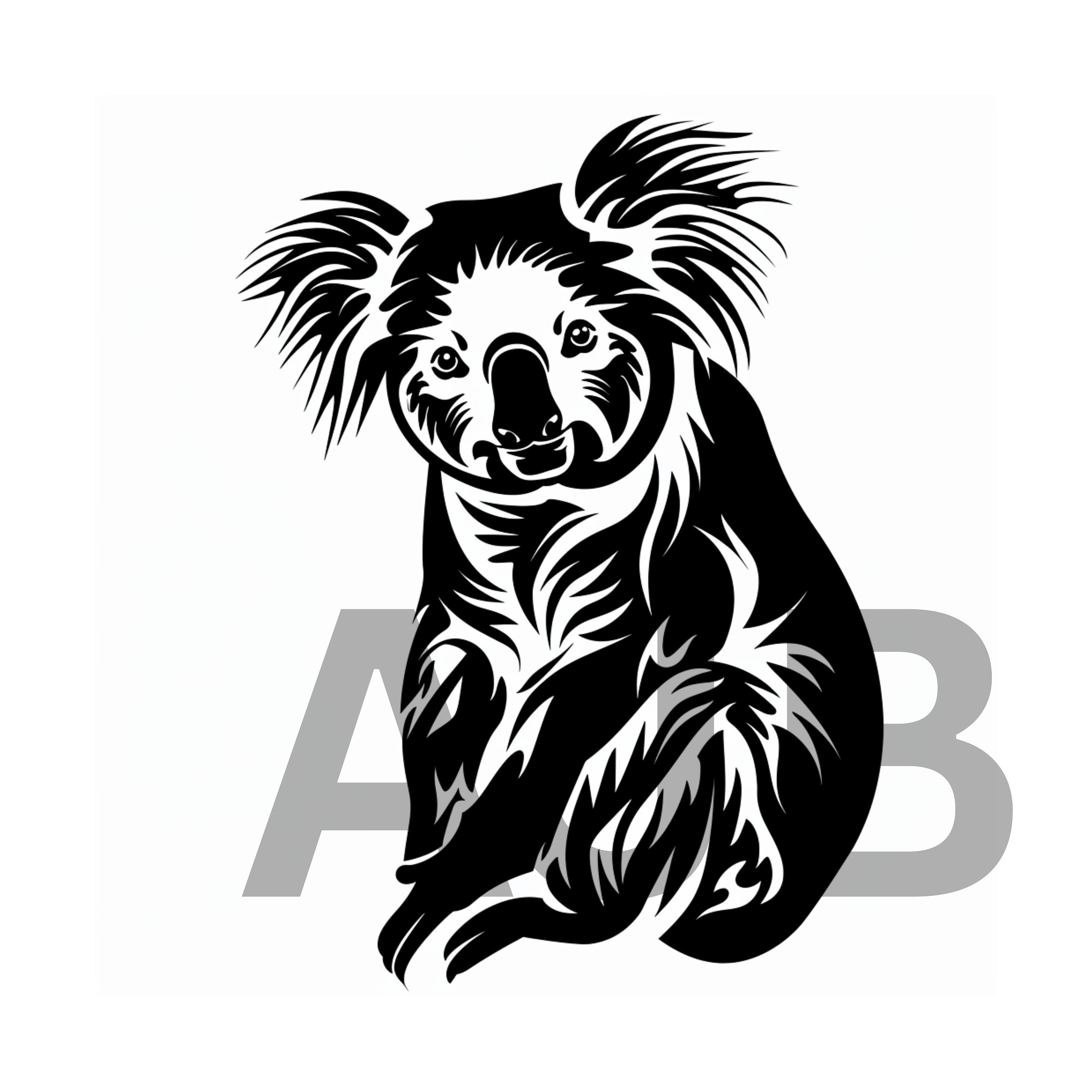 Koala Svg, Koala Png, Koala Dxf, Koala Cricut File, Koala T-shirt ...