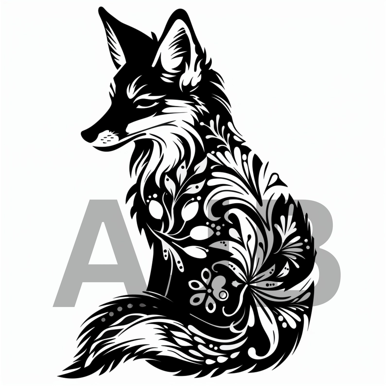 Fox Svg, Fox Png, Fox Dxf, Fox Cricut File, Fox T-shirt Design, Fox ...