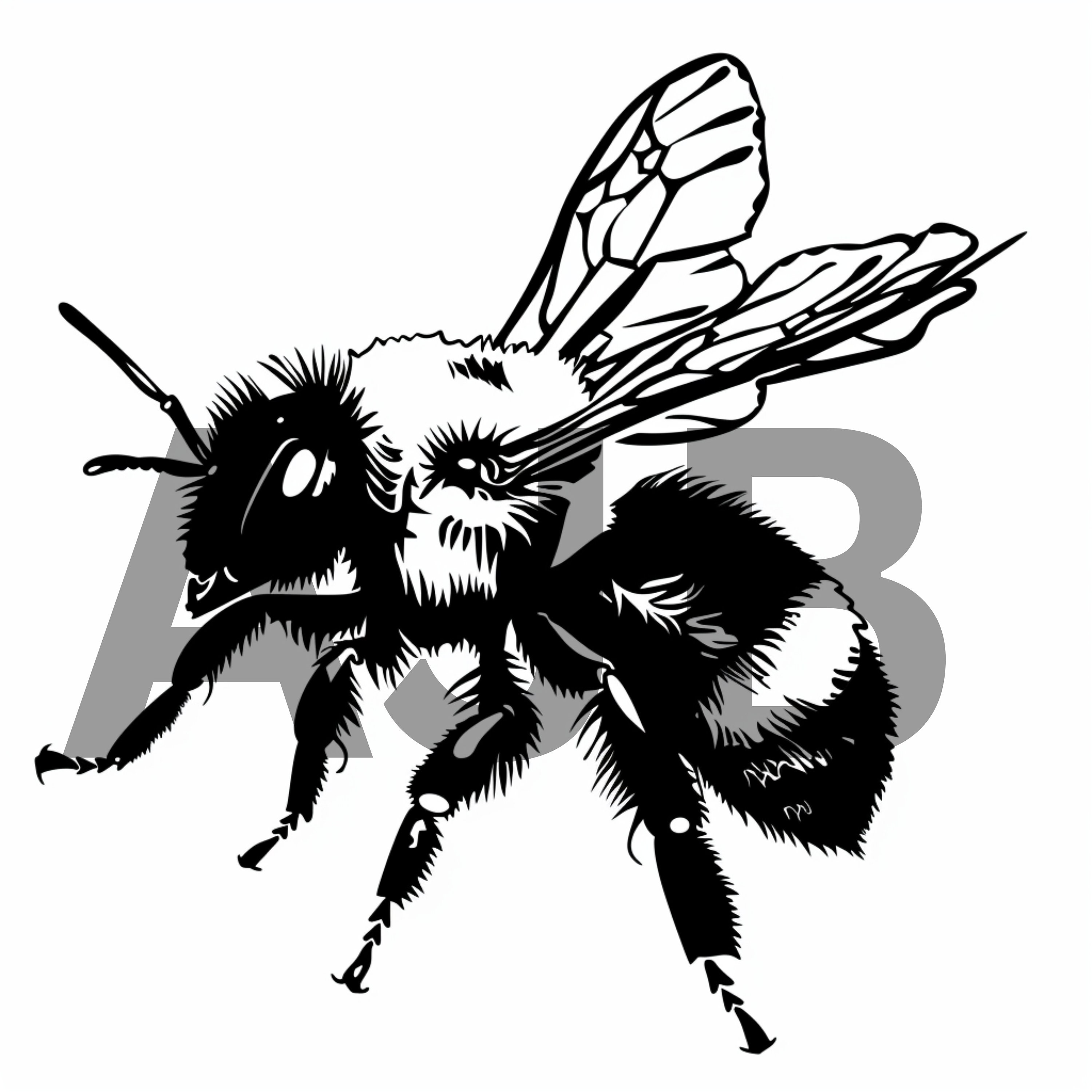 Bumble Bee Svg, Bumble Bee Png, Bumble Bee Dxf, Bumble Bee Cricut File ...