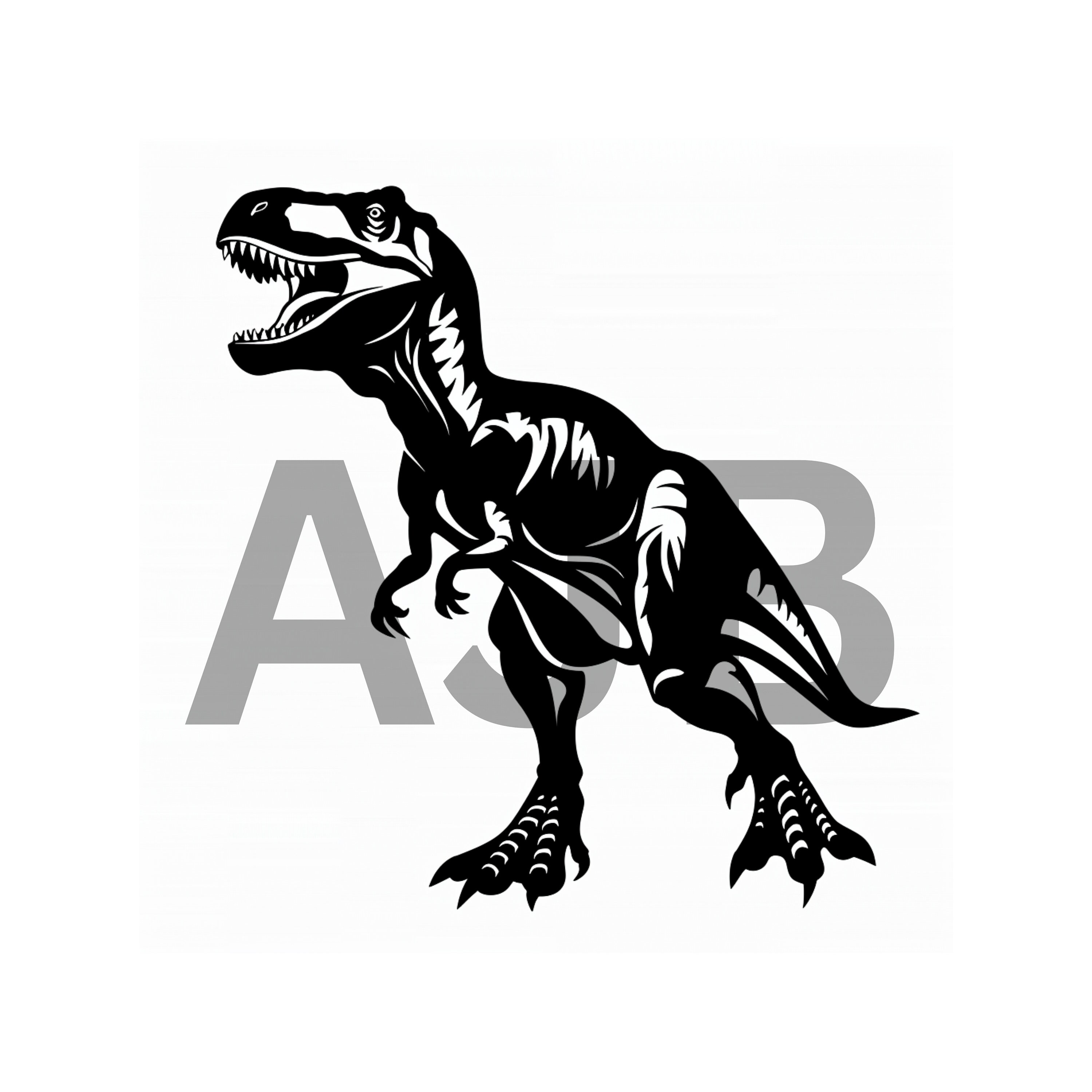 Dinosaur Svg File, Dinosaur Png File, Dinosaur Dxf File, Dinosaur Laser ...