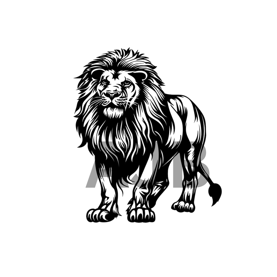 Lion Svg File, Lion Png File, Lion Dxf File, Lion Dxf, Lion Cricut ...
