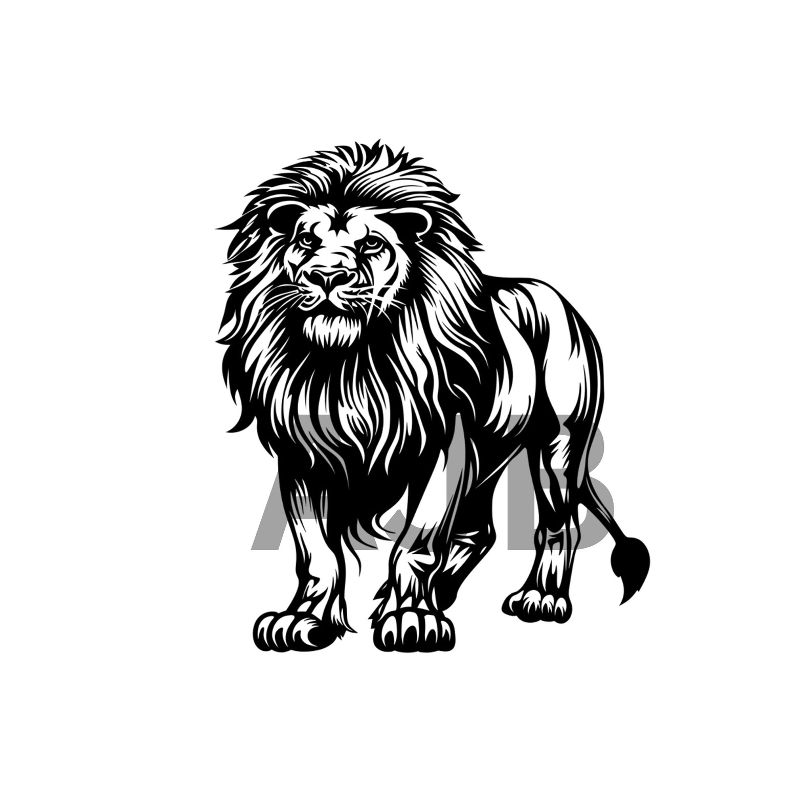 Lion Svg File, Lion Png File, Lion Dxf File, Lion Dxf, Lion Cricut ...