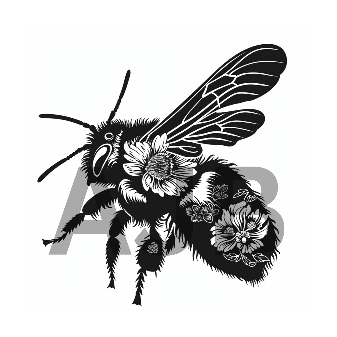 Bumble Bee Svg, Bumble Bee Png, Bumble Bee Dxf, Bumble Bee Cricut File ...