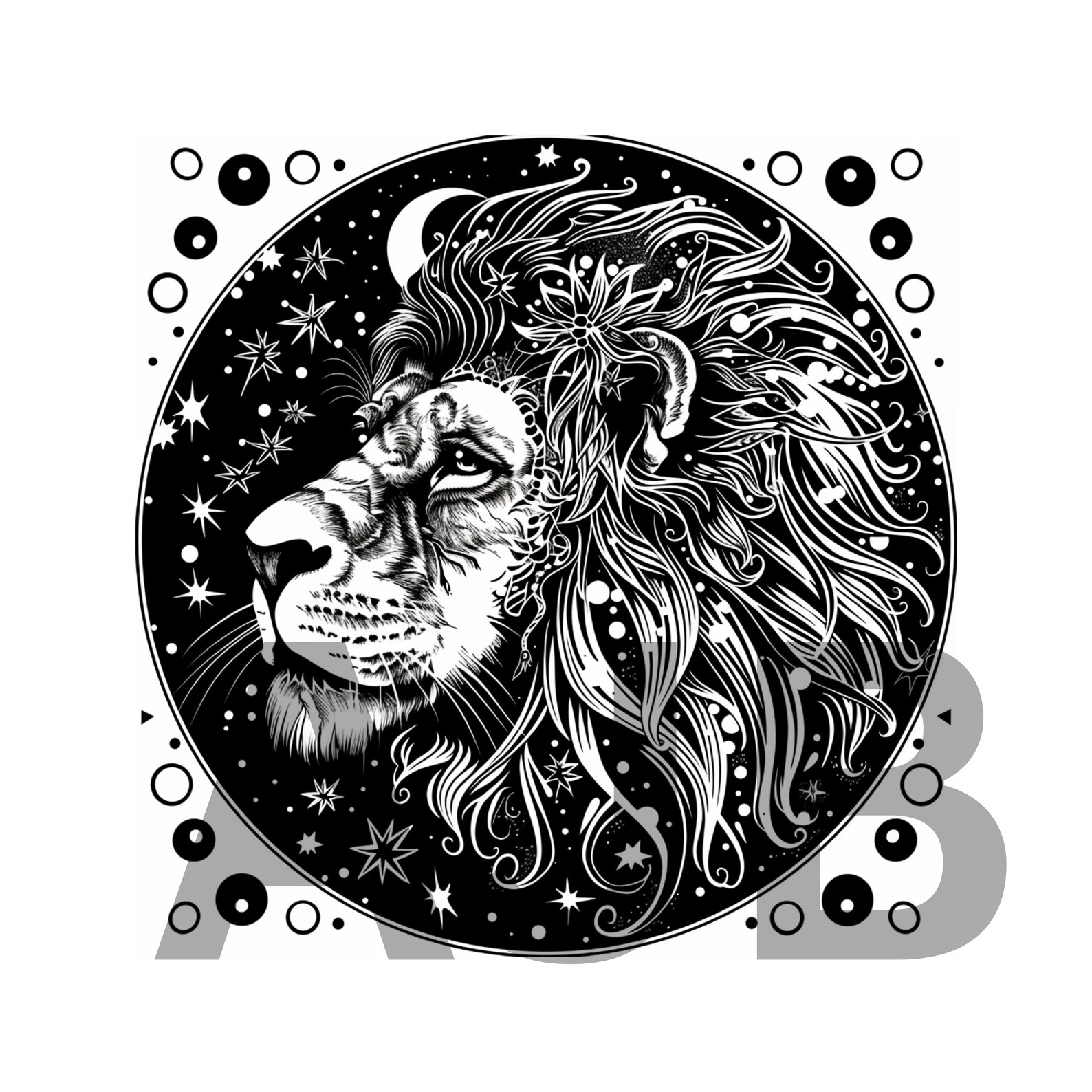 Lion Head Svg File, Lion Head Png File, Lion Head Dxf File, Lionhead ...